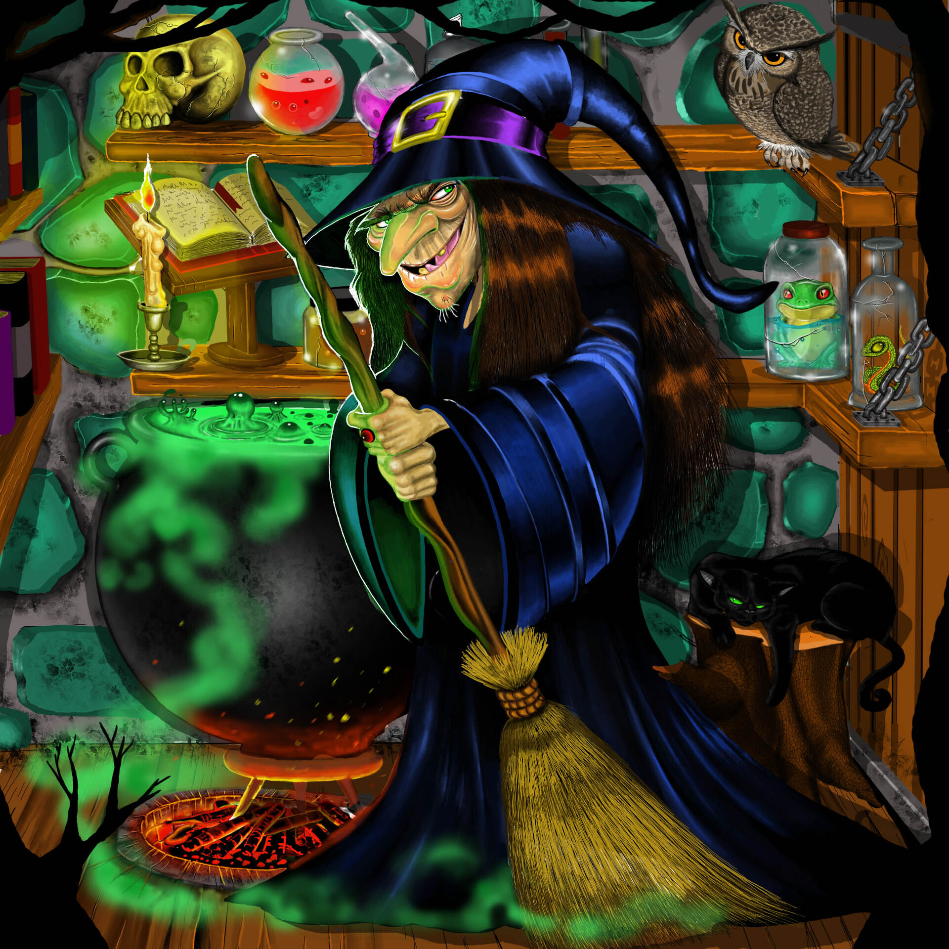 ArtStation - bruja