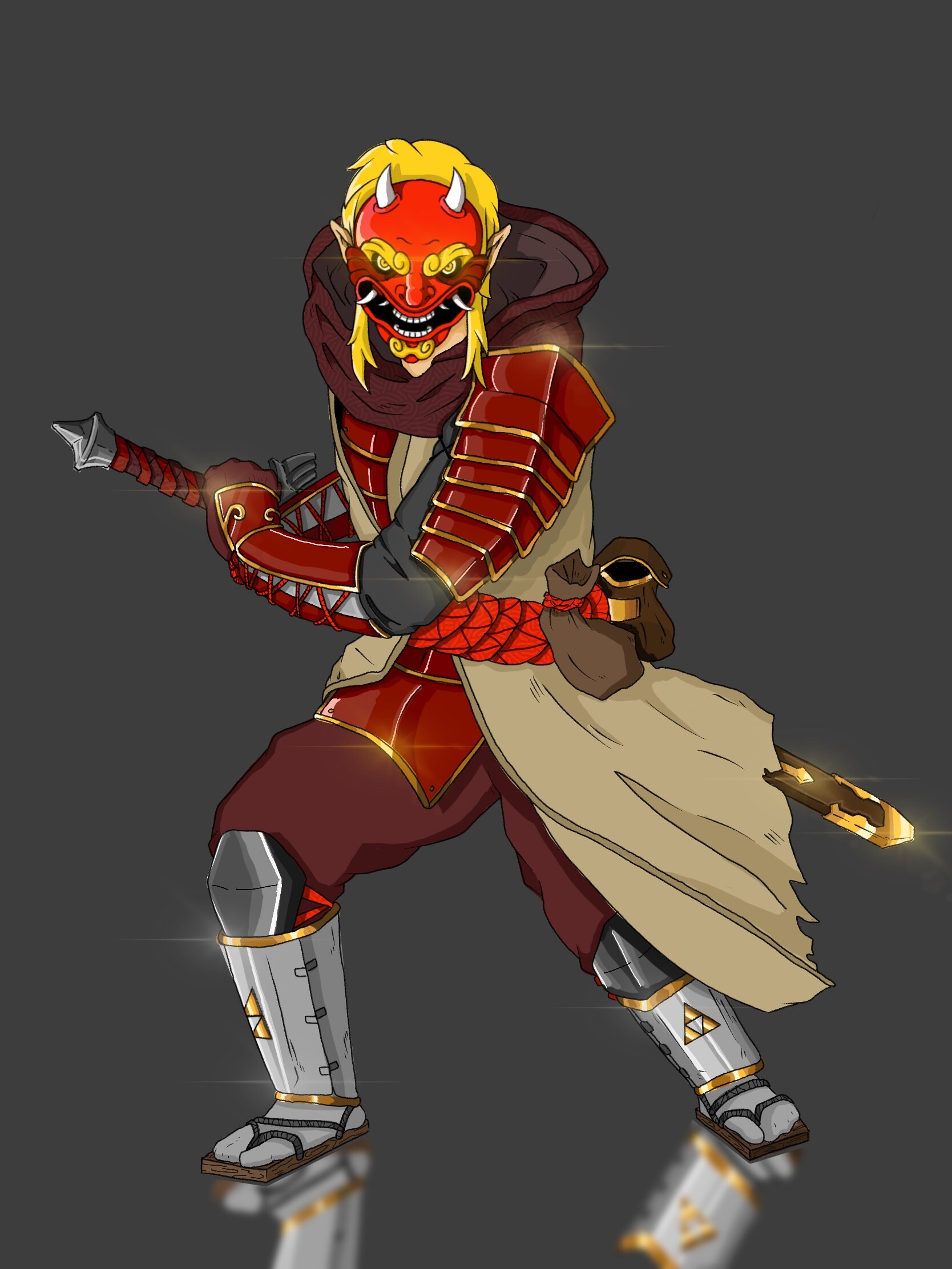 ArtStation - Samurai Link Fan Art