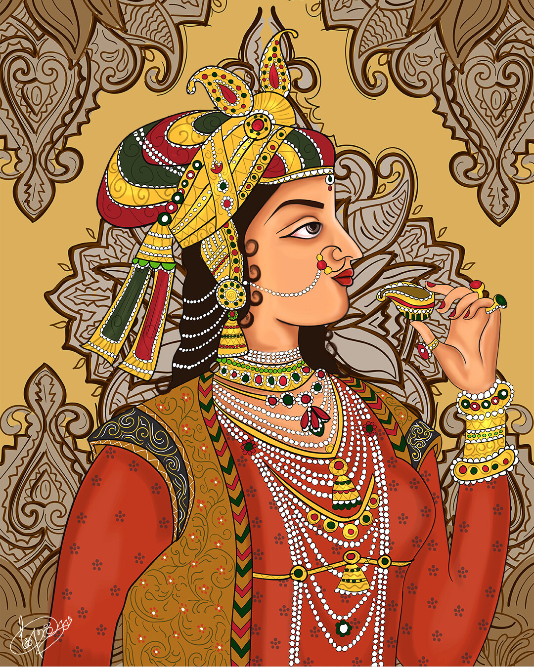 Gokul Ram G.V. - Mughal Art