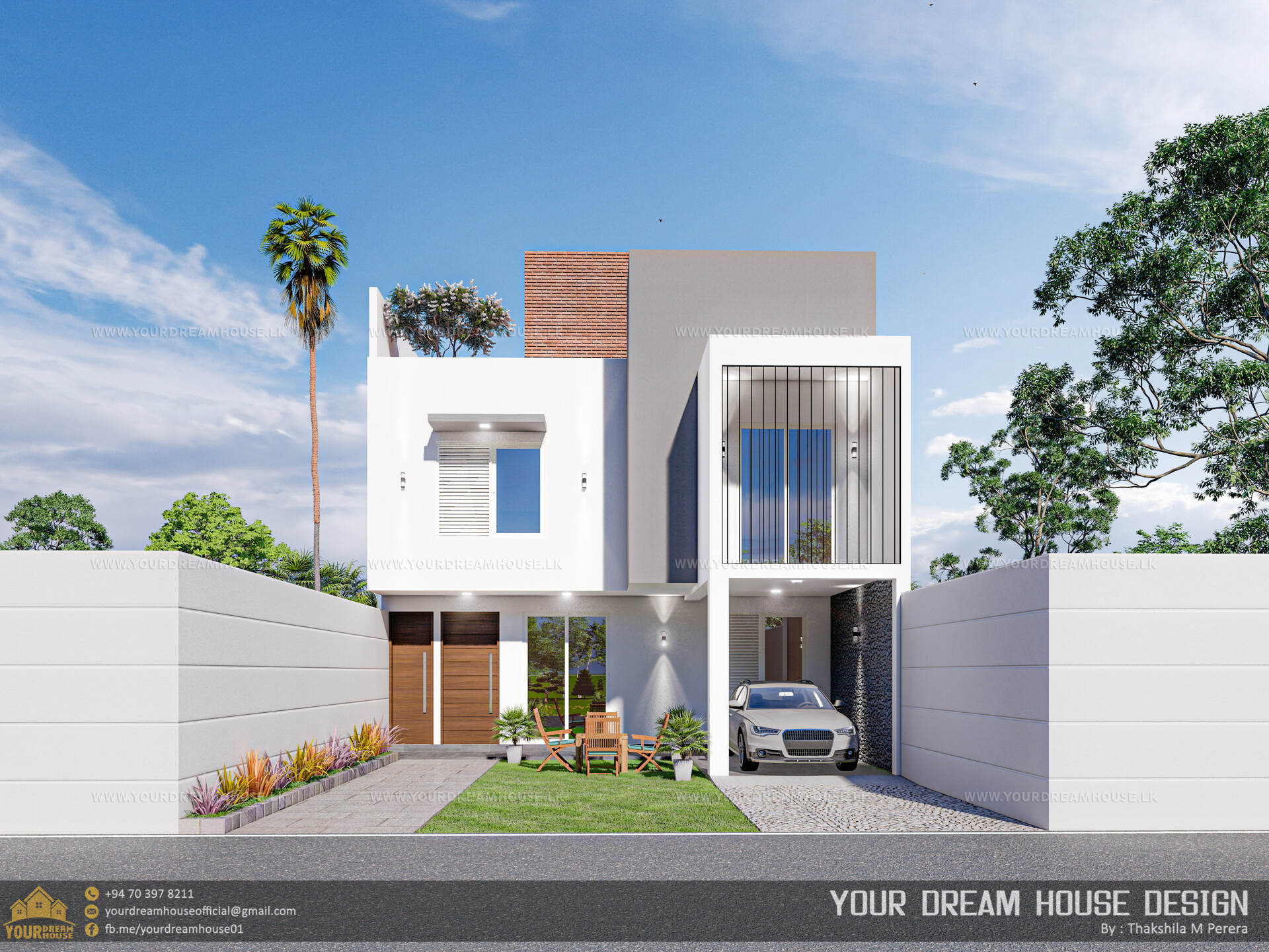 ArtStation - Proposed House Design - YDH0002FAS