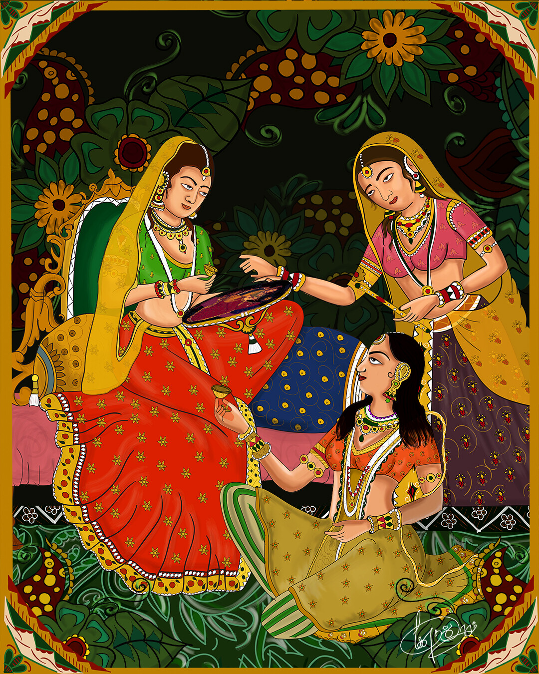 Gokul Ram G.V. - Mughal Art