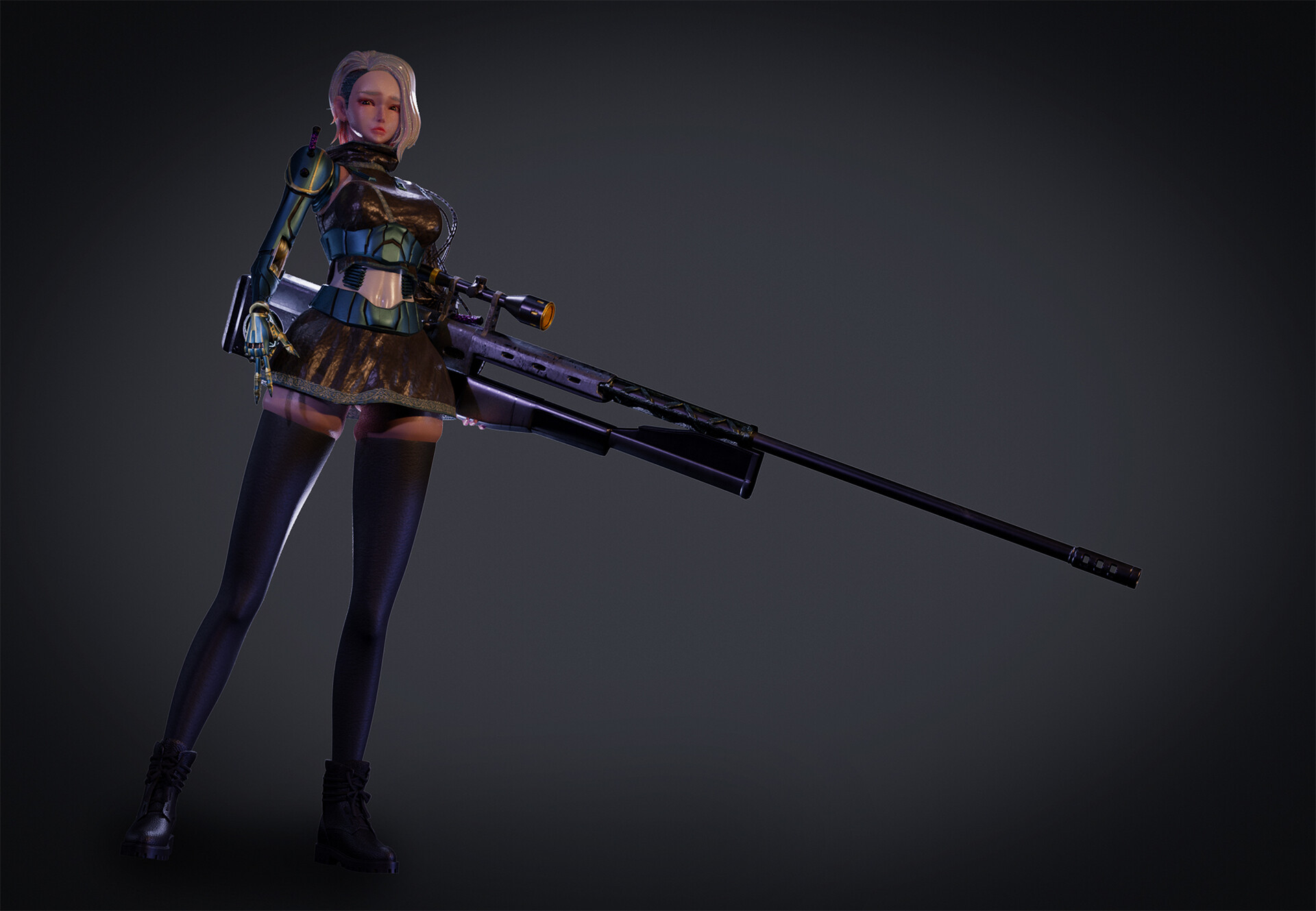 ArtStation - Weapon Girl