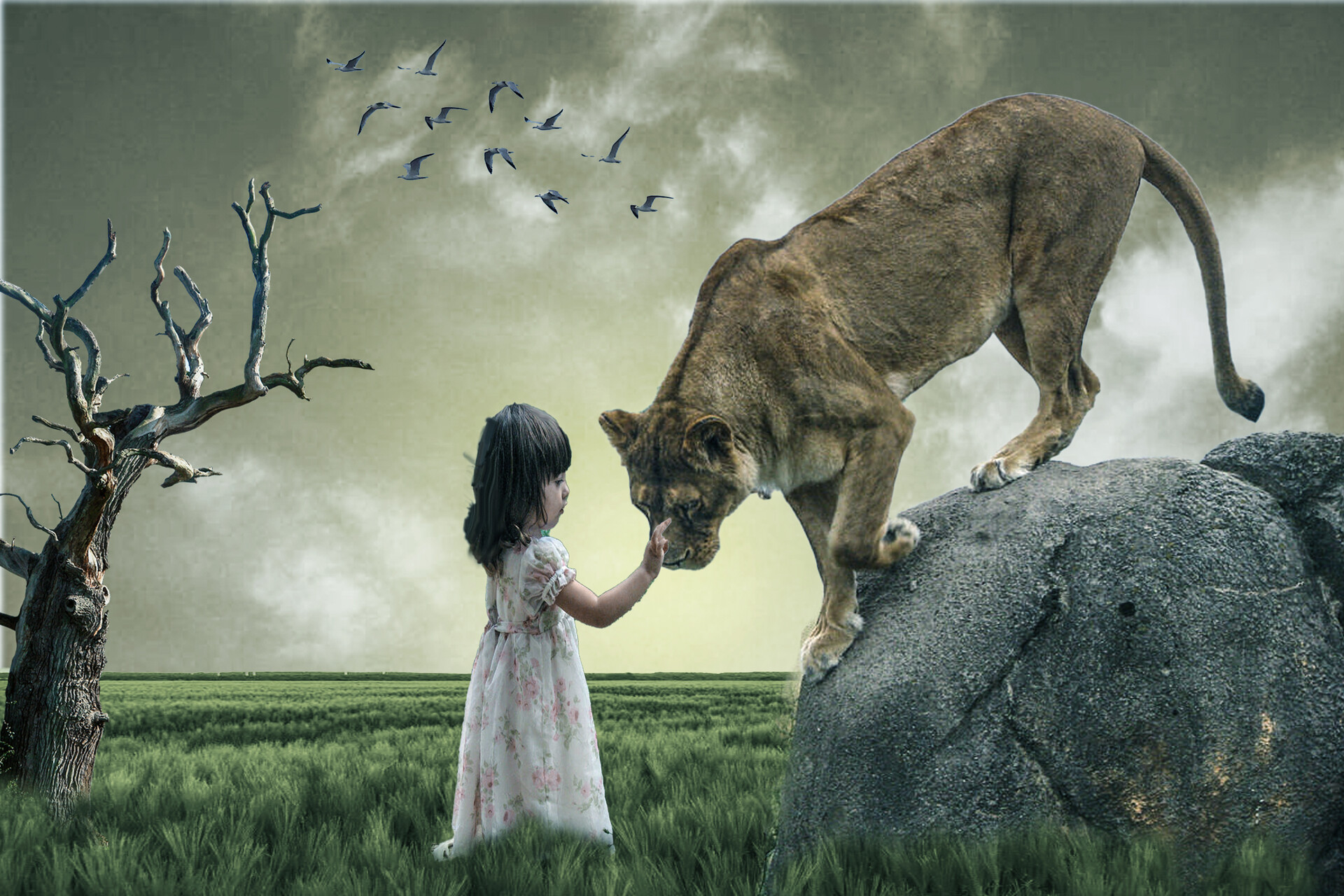 ArtStation - manipulation animal love