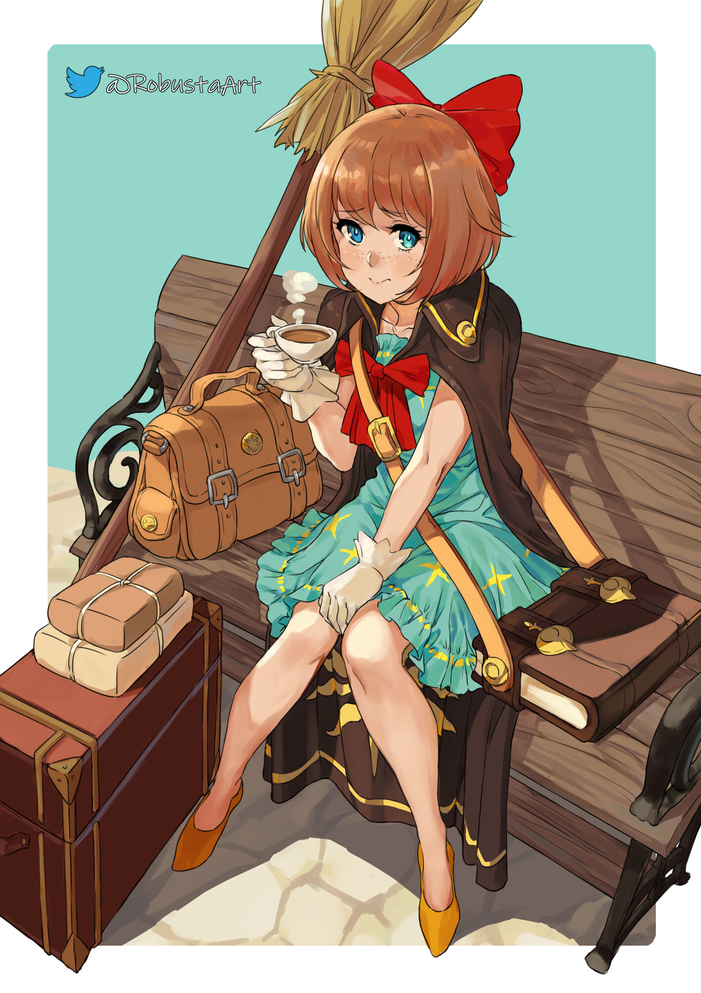 ArtStation - Little magus apprentice - Commission