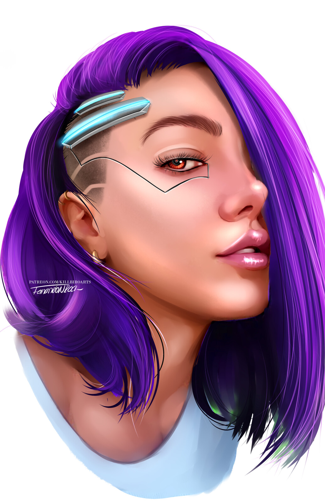 Fernando Neves Rocha - Cyberpunk portrait