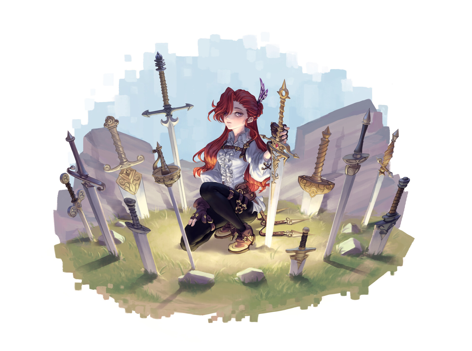 ArtStation - Sword Master