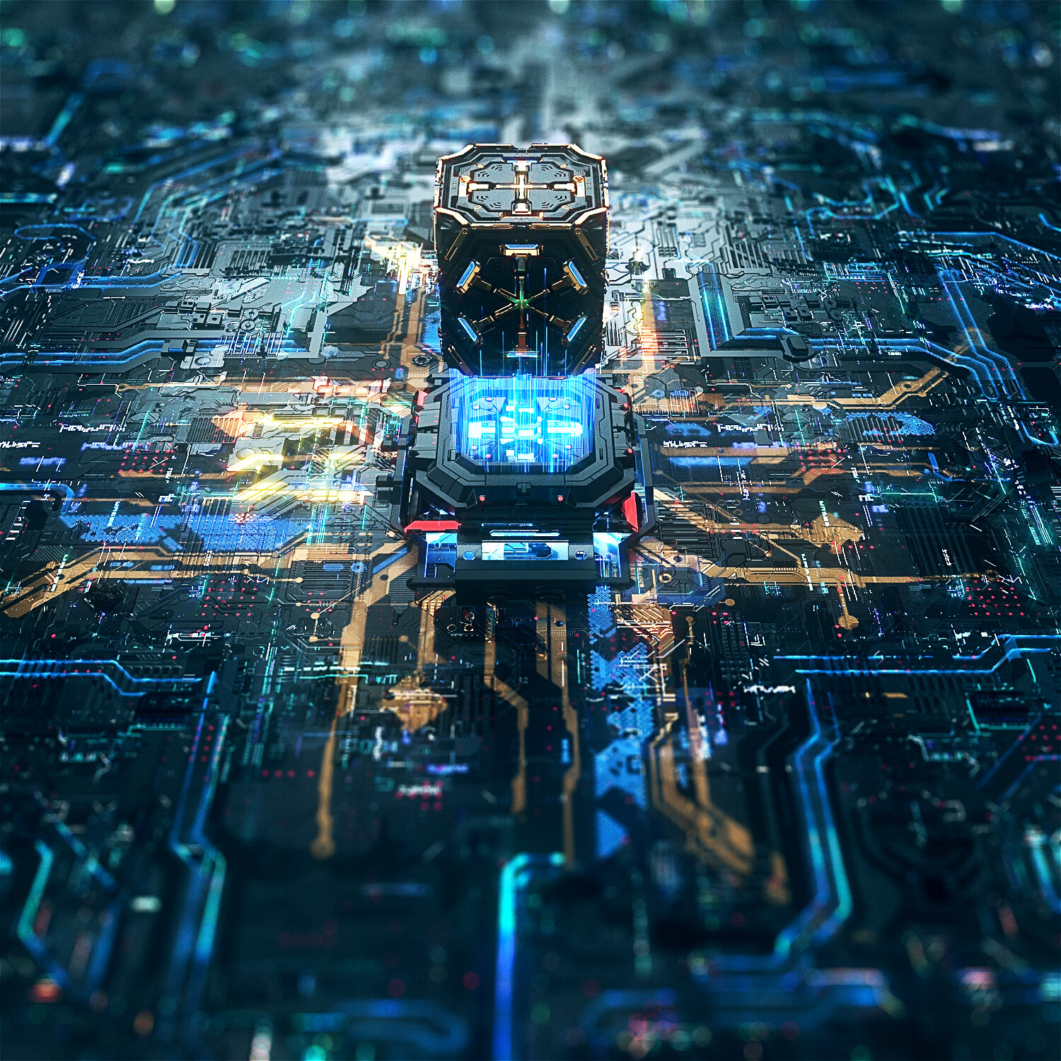 ArtStation - Quantum Computer