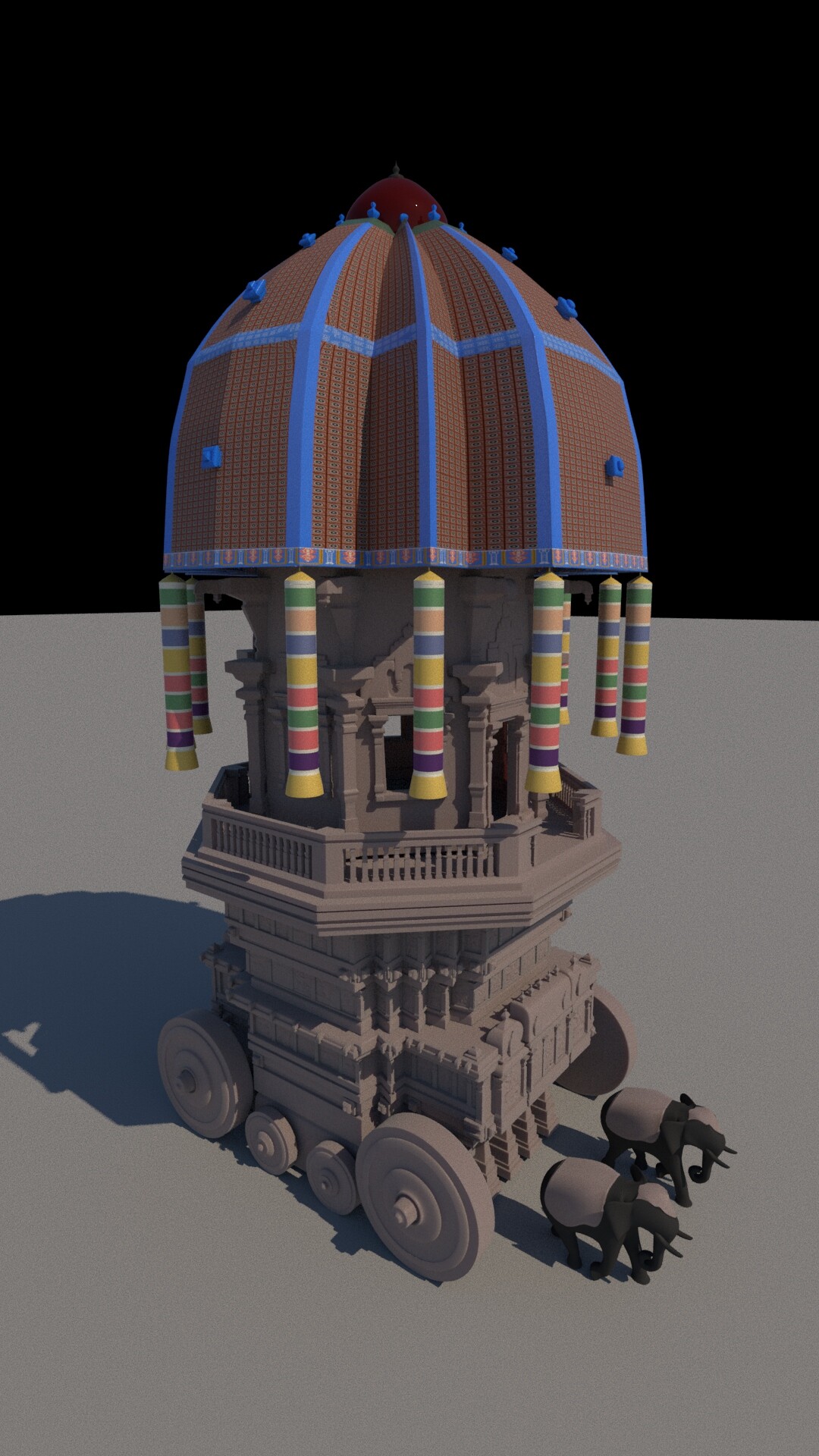 ArtStation - Indian Architecture _ Valluvar Kottam