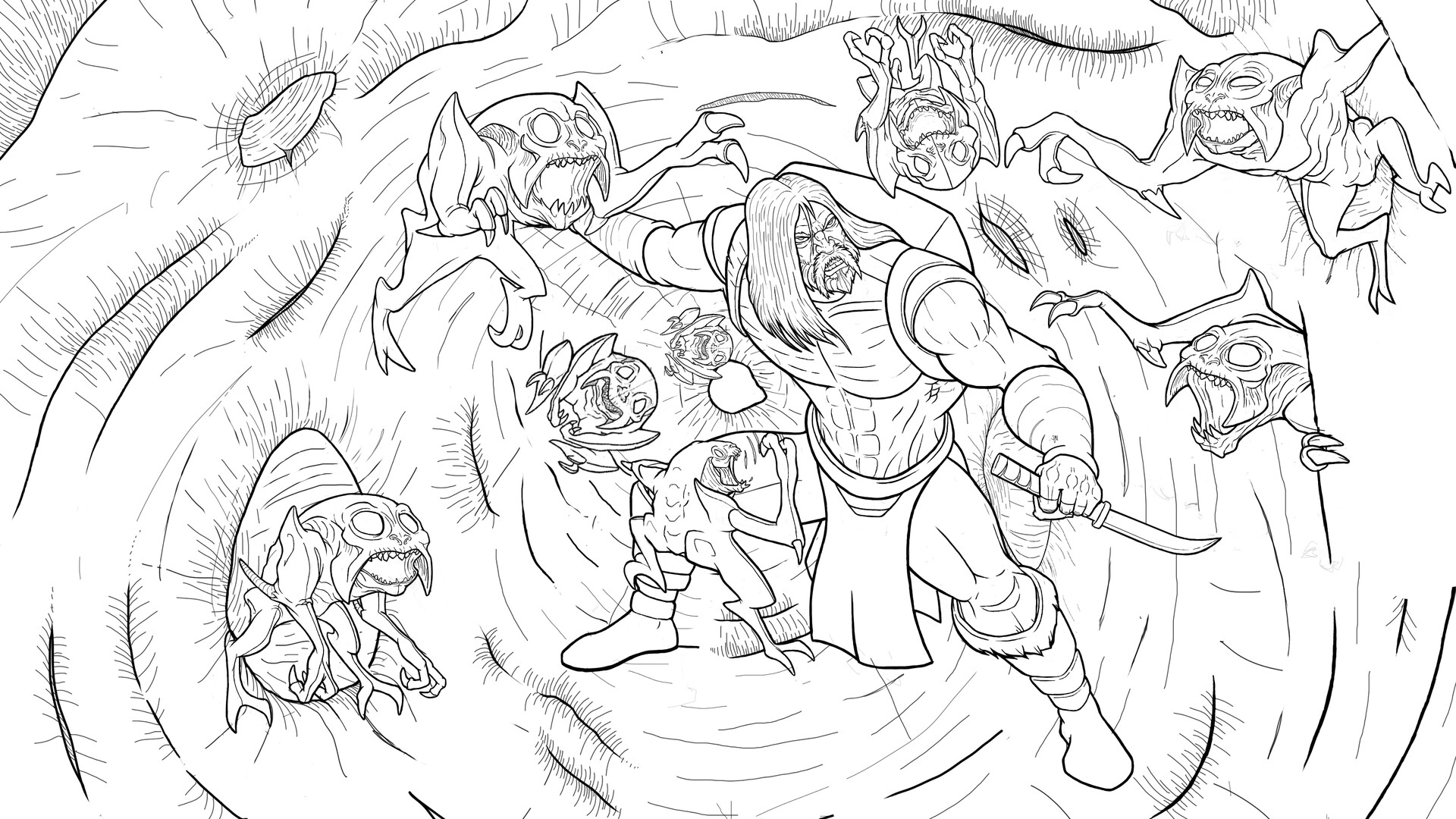 ArtStation - goblins attack