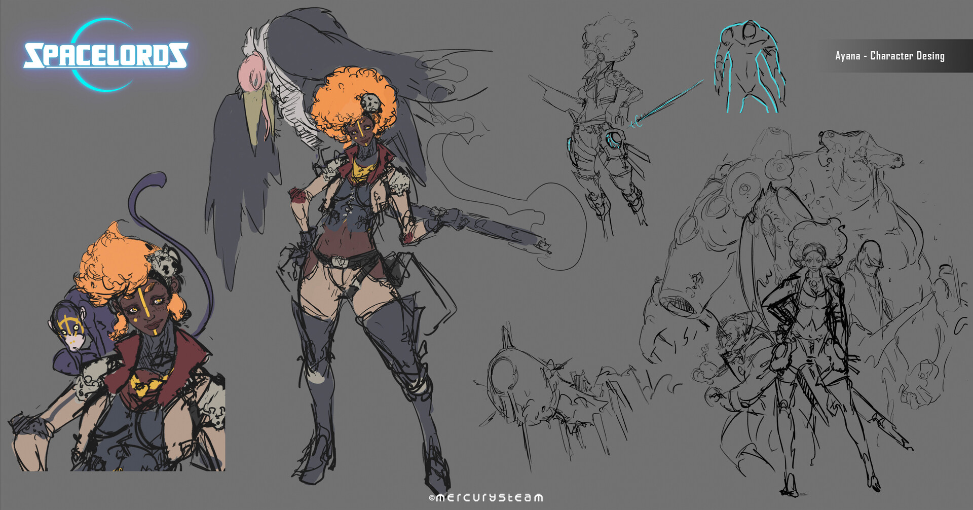 Jorge Benedito - Ayana Character Desing.