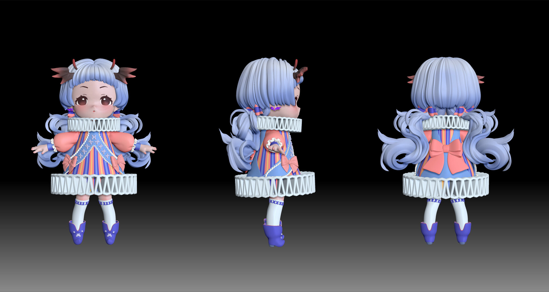 ArtStation - QQ Bat clown