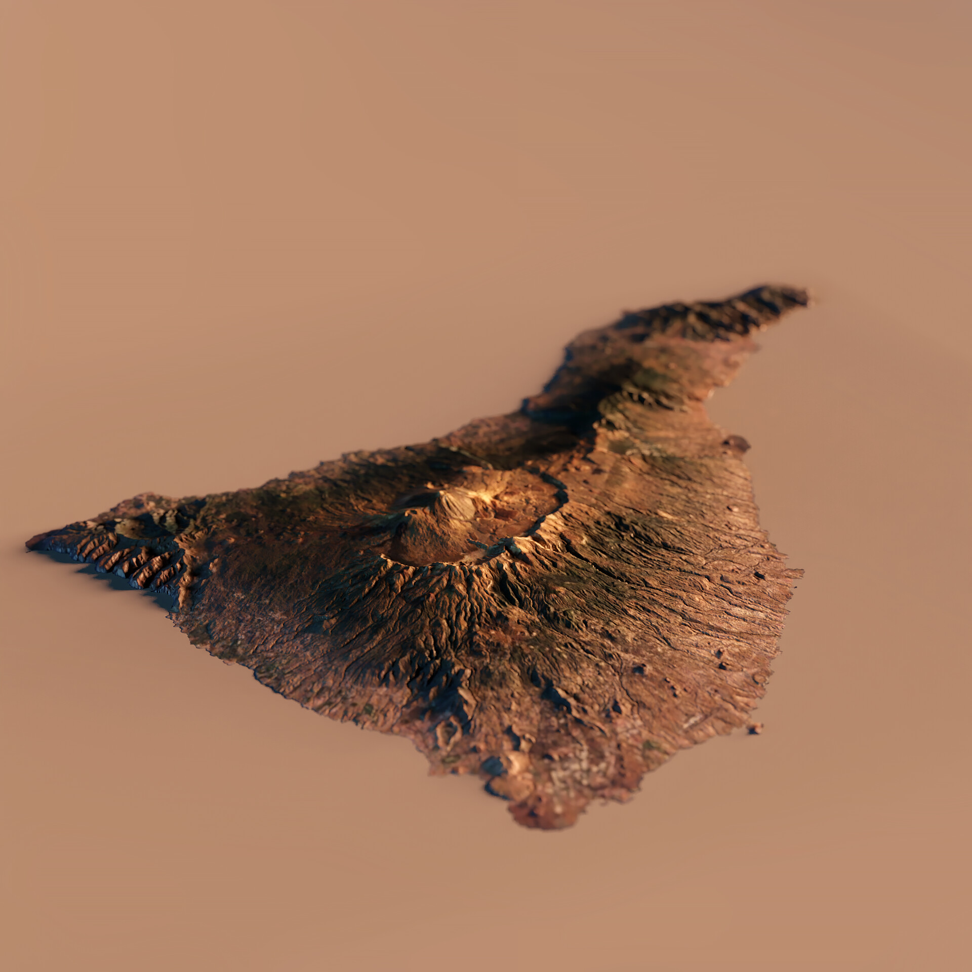 ArtStation - Minimalist relief maps