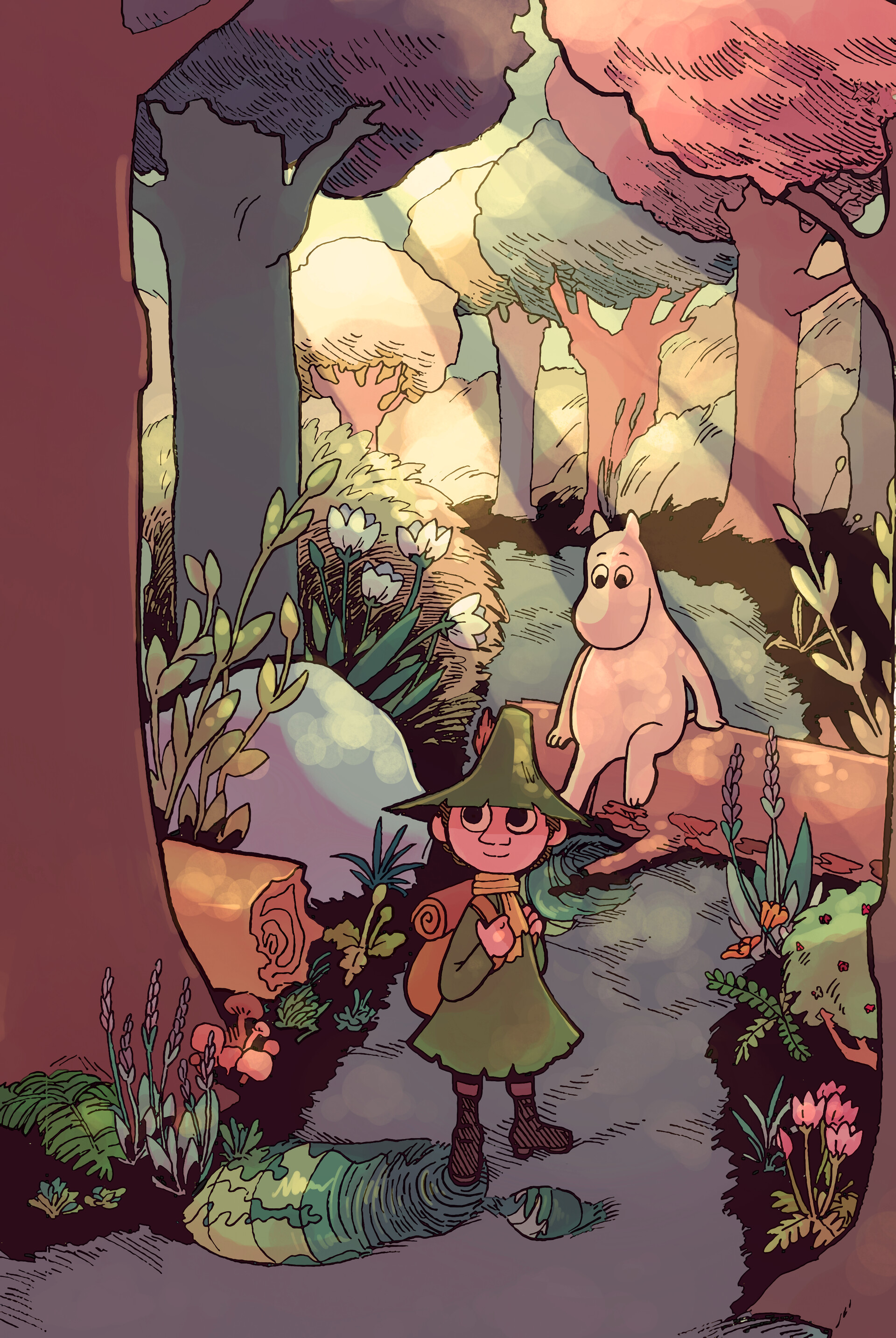 ArtStation - Moomin Print