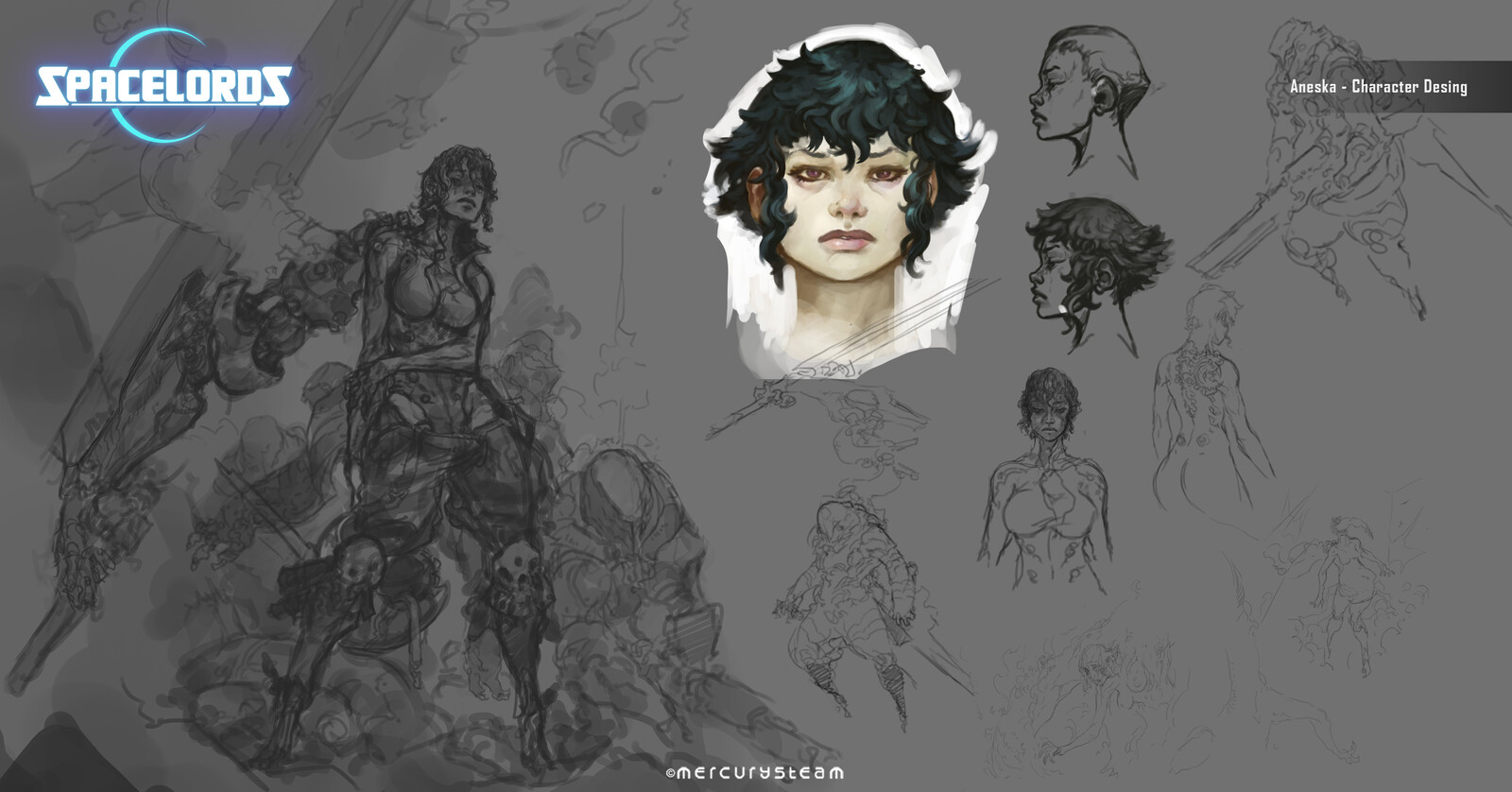 Jorge Benedito - Aneska Character Desing.