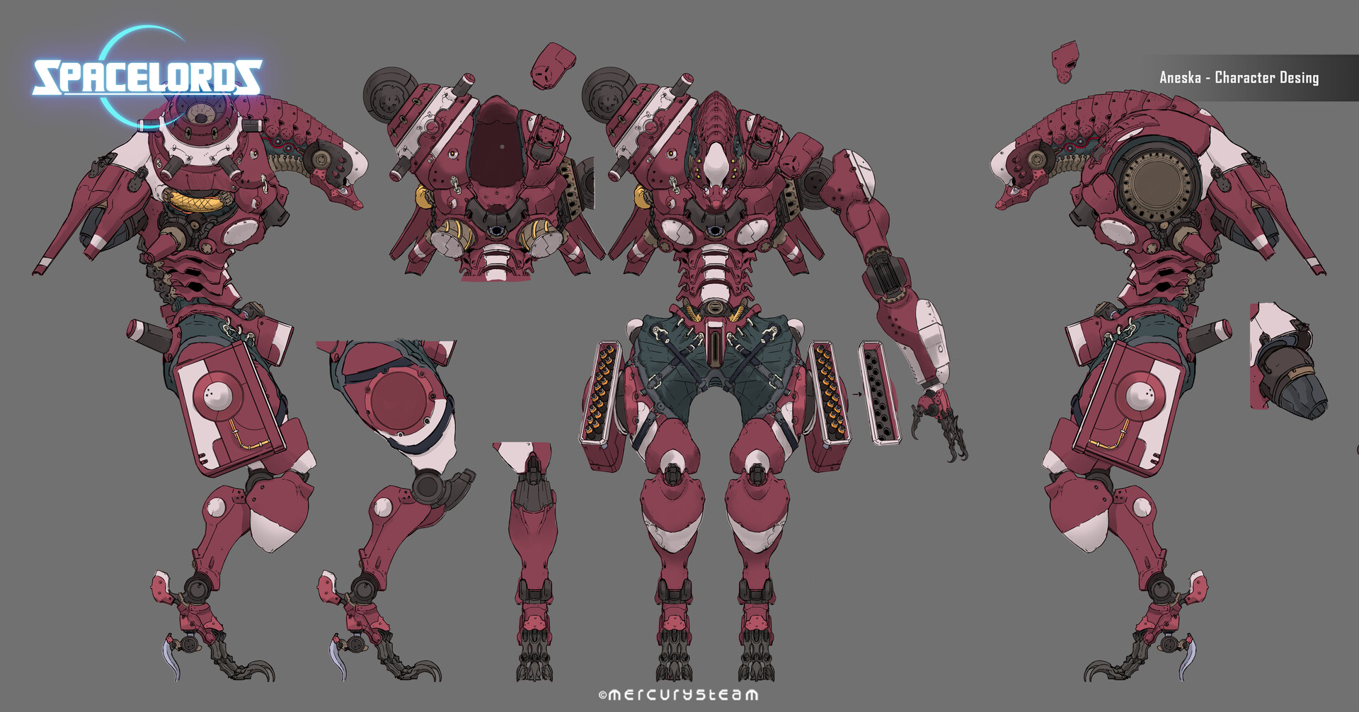 Jorge Benedito - Aneska Character Desing.