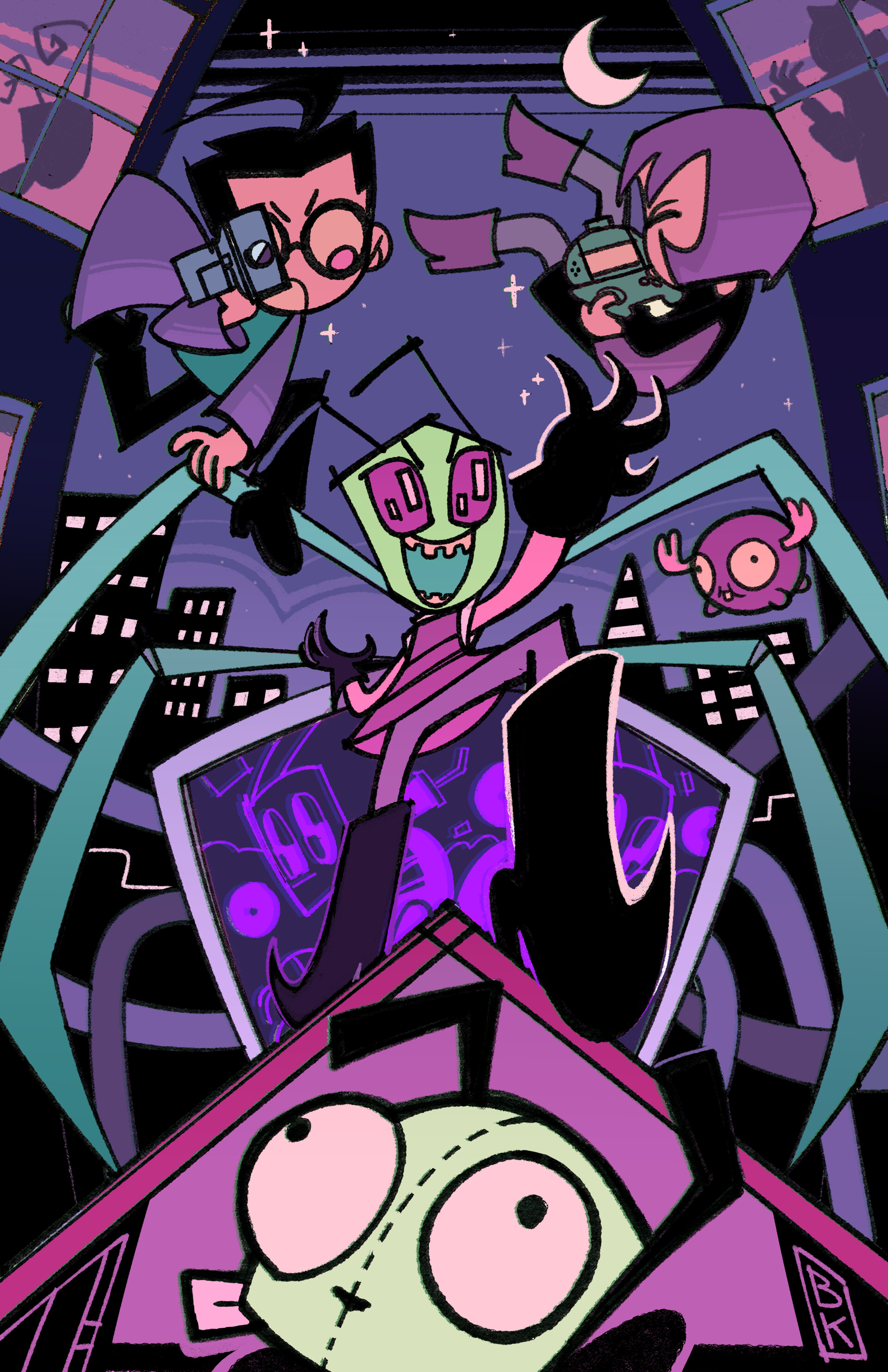 ArtStation - Invader Zim Works