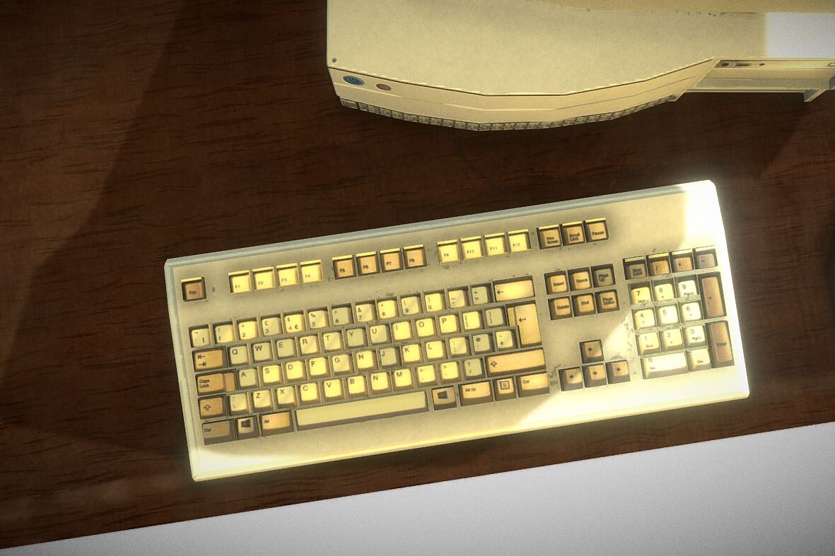 Deriss Dako - 90s Computer desk