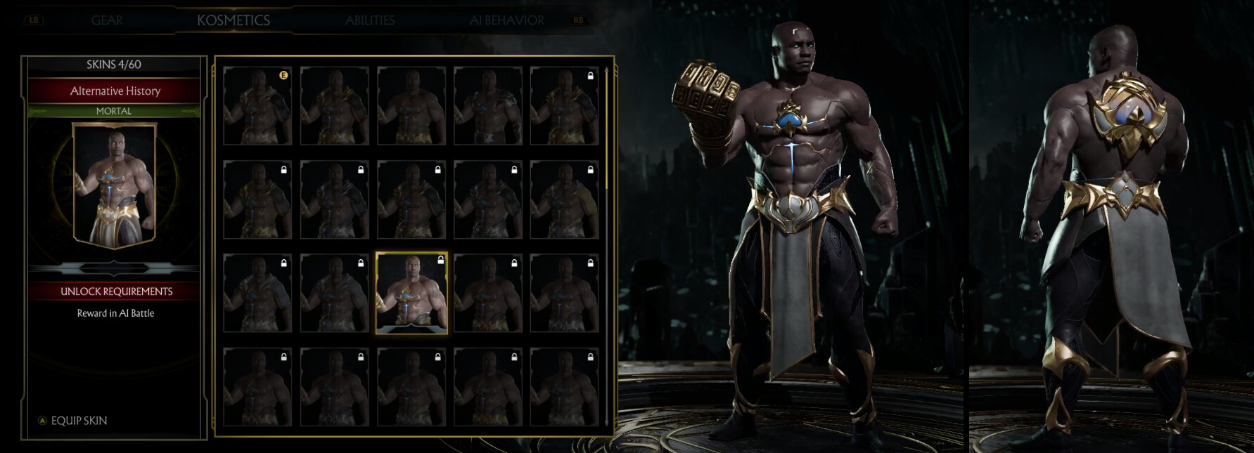 Sandra Soh - Mortal Kombat 11 - Geras - Alternative History Skin