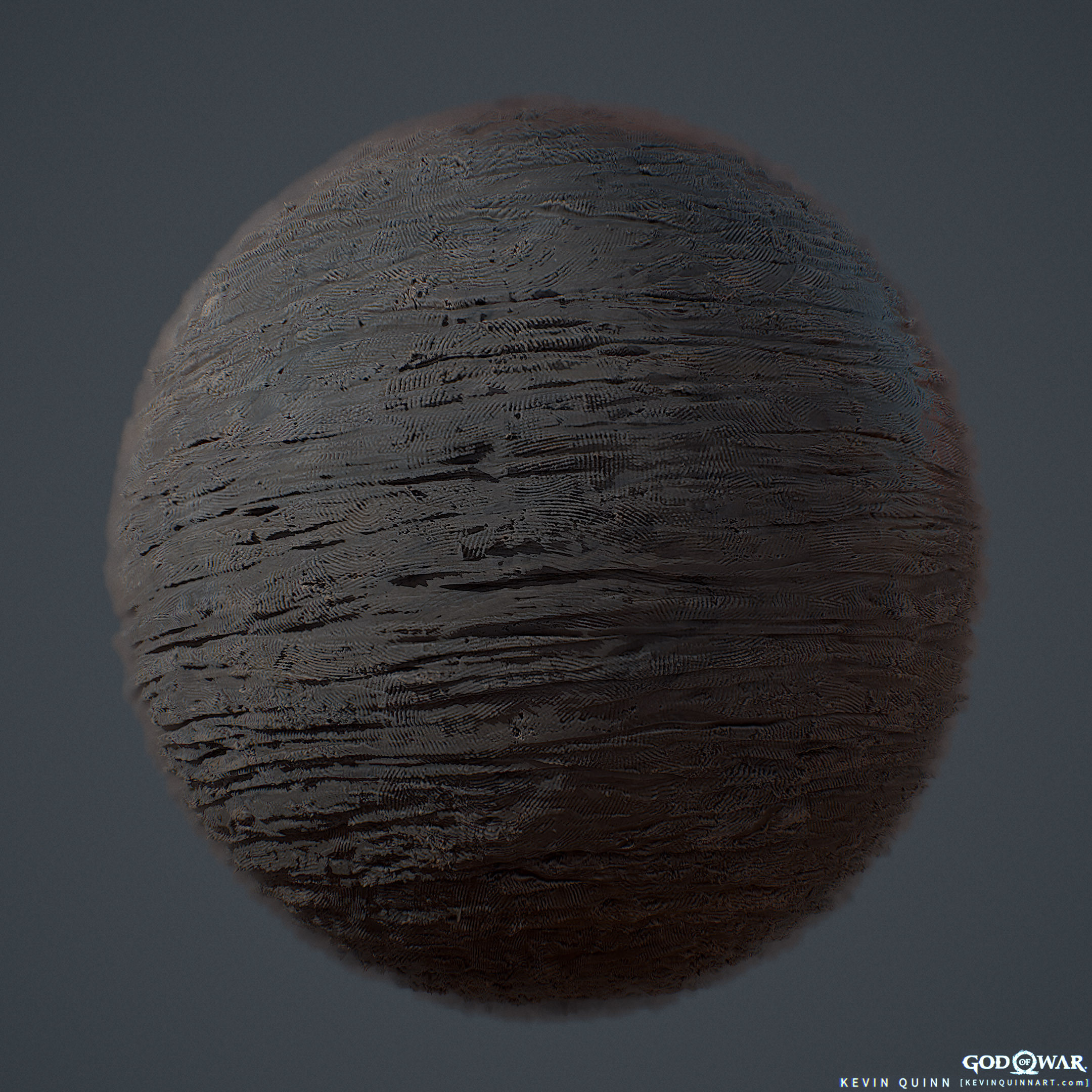 Kevin Quinn: Portfolio - God of War (2018) - Shader Balls