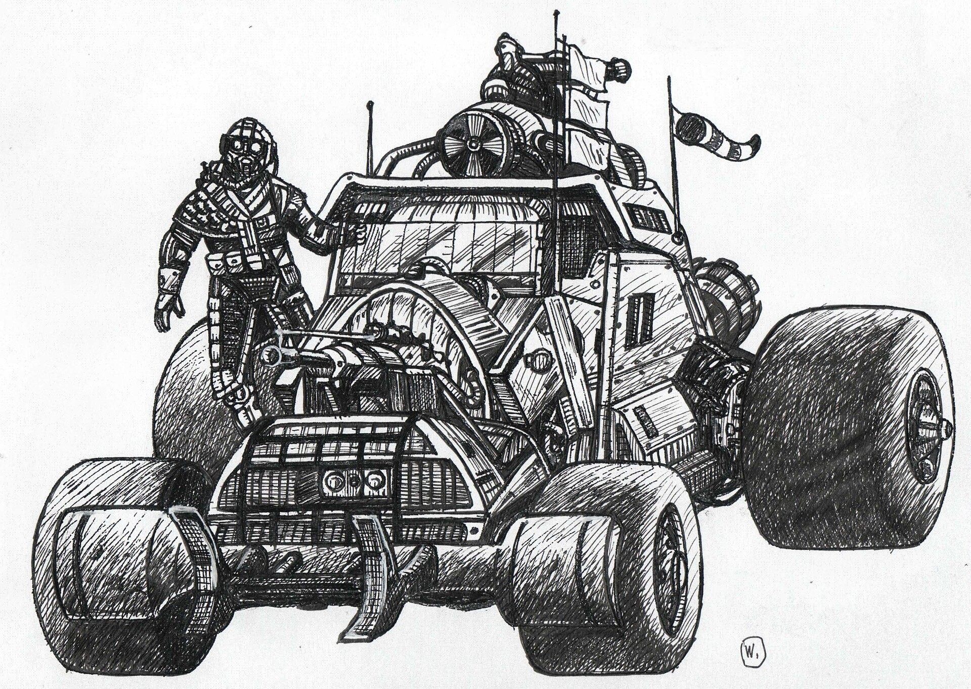 ArtStation - Battlecar