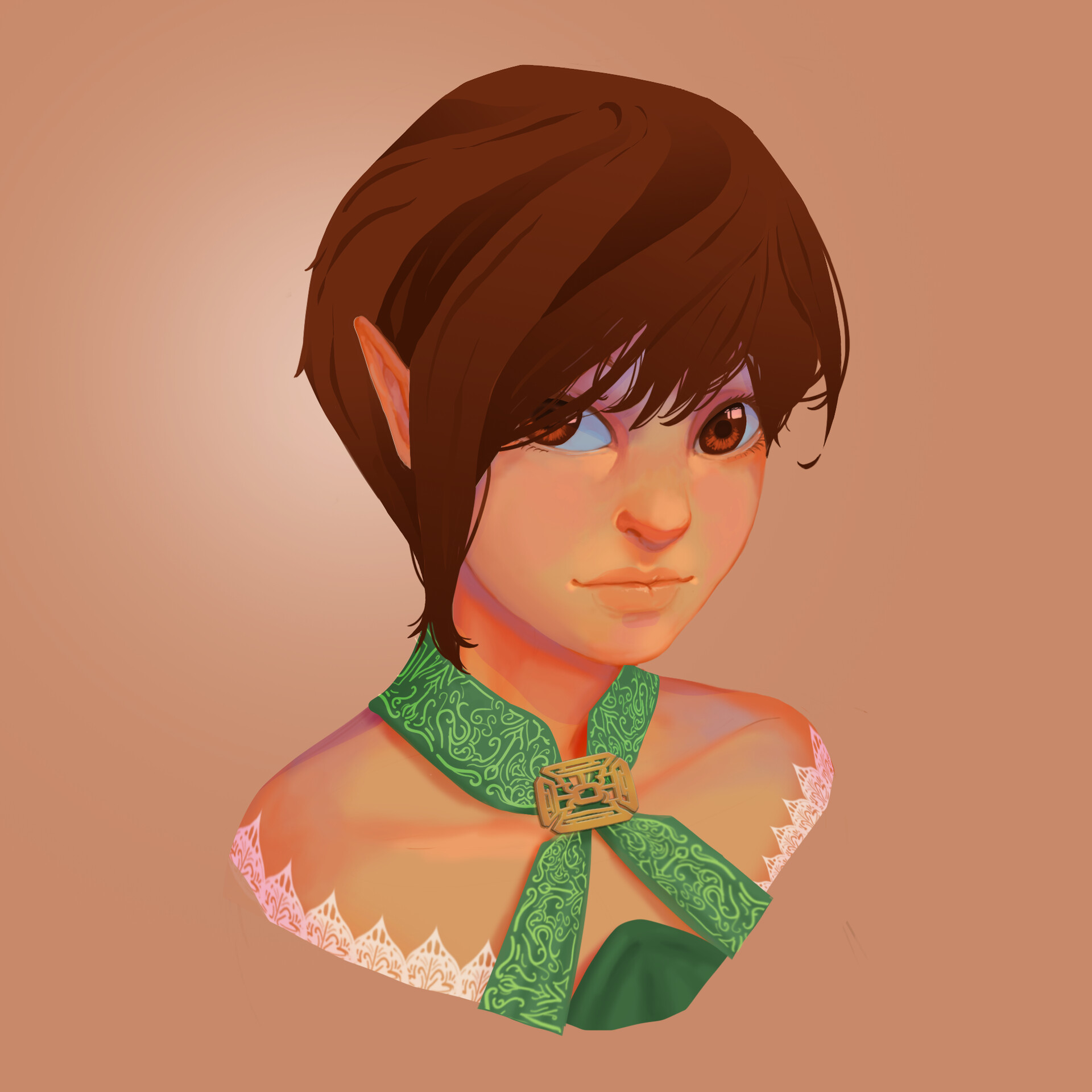 ArtStation - Woodland Elf concept art