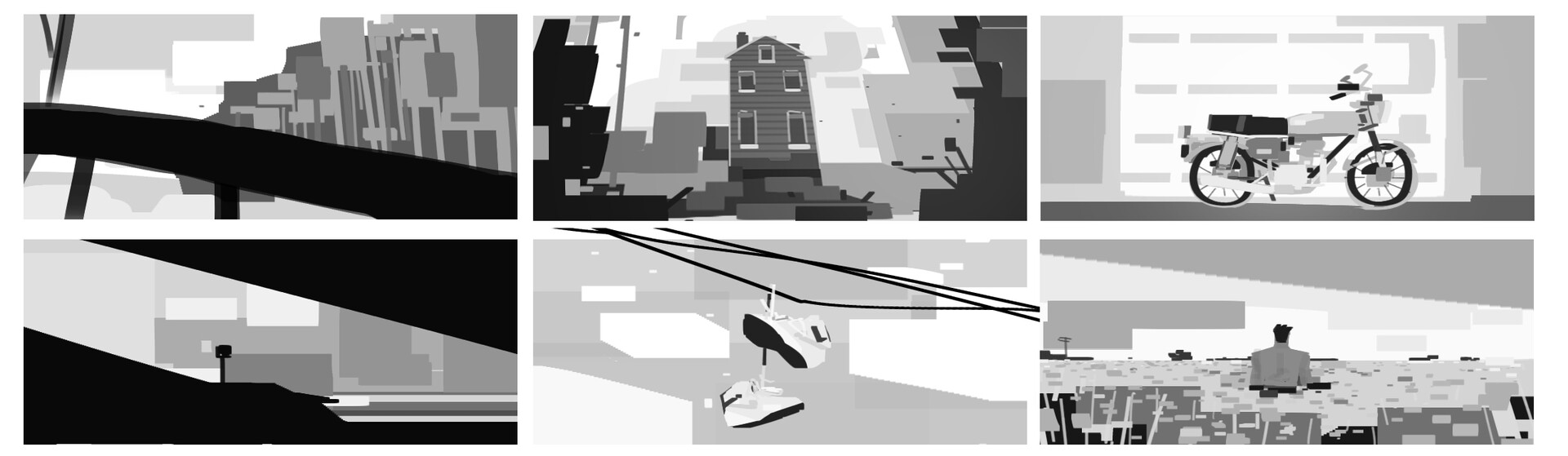 ArtStation - Value + Compositional Studies