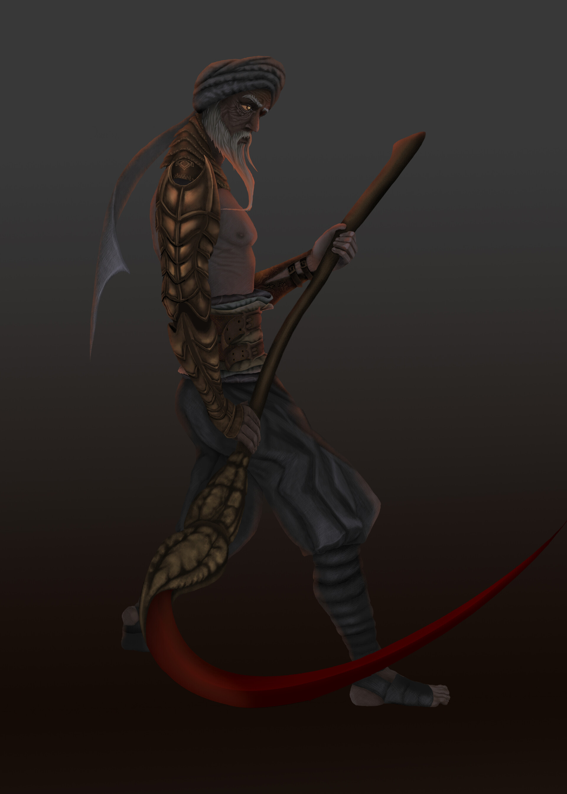 ArtStation - Desert Necromancer