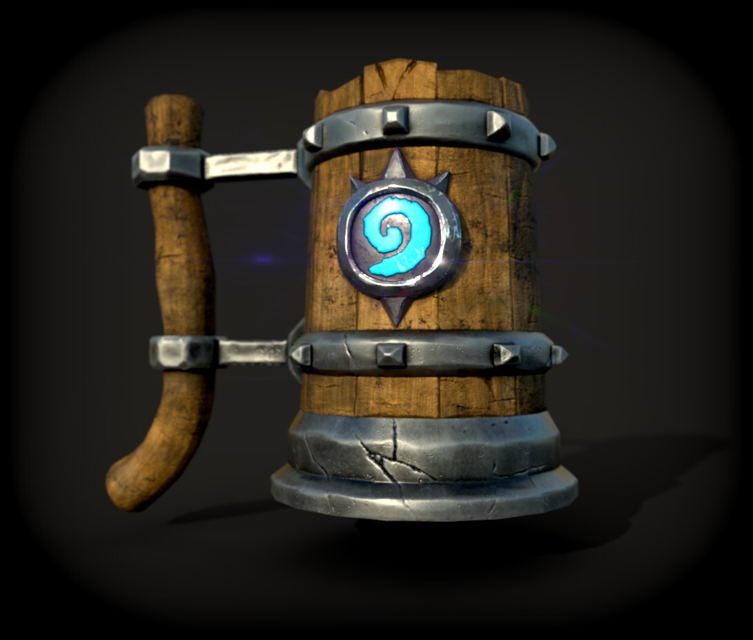 Tristan AMBERT - Warcraft Beer Mug 2 types of render