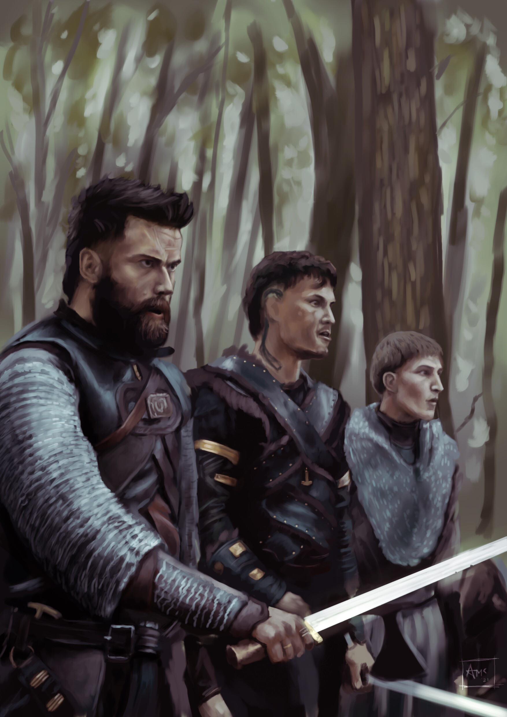 ArtStation - Finan, Sihtric, & Osferth