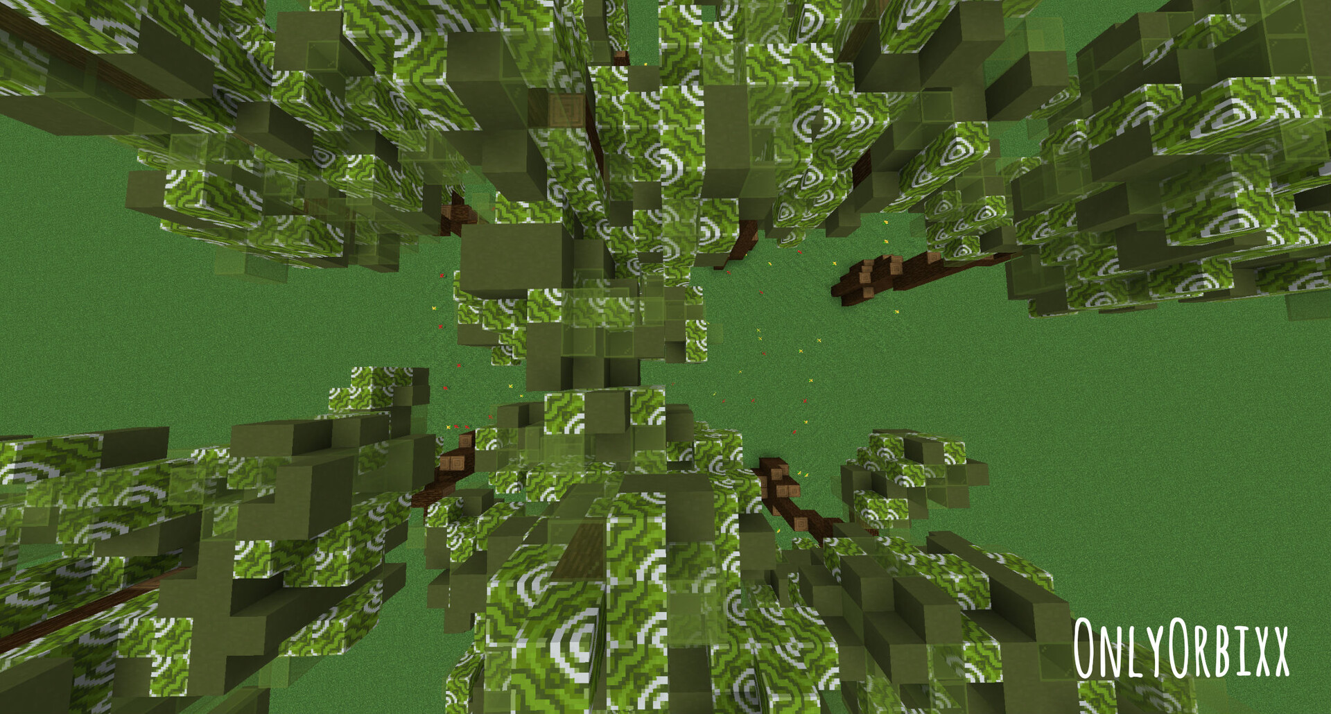 ArtStation - Green-themed tree.