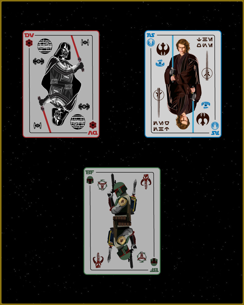 ArtStation - Star Wars Playing Cards
