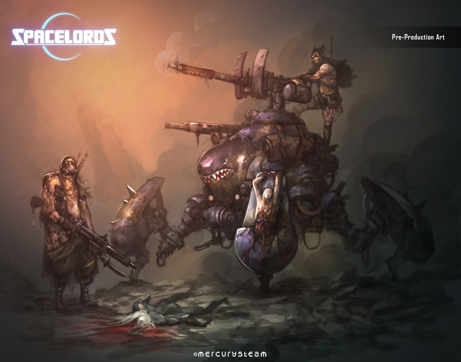 Jorge Benedito - Spacelords Wardogs Faction first approach.