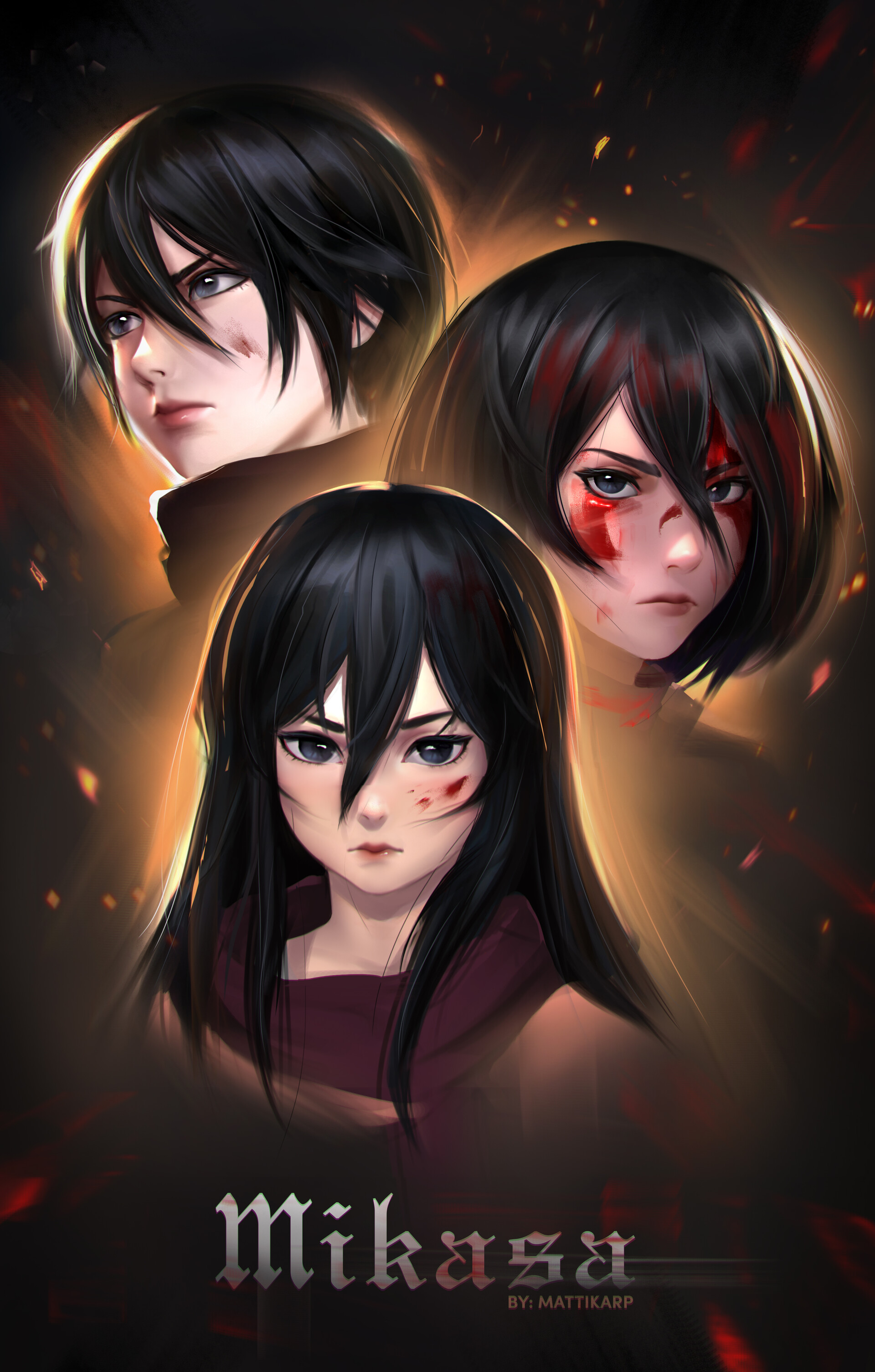 ArtStation - Mikasa