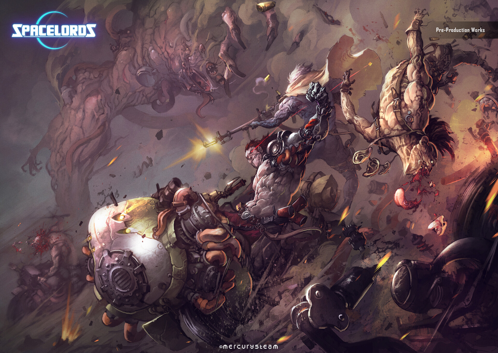 Jorge Benedito - Spacelords Playable Faction first approach.