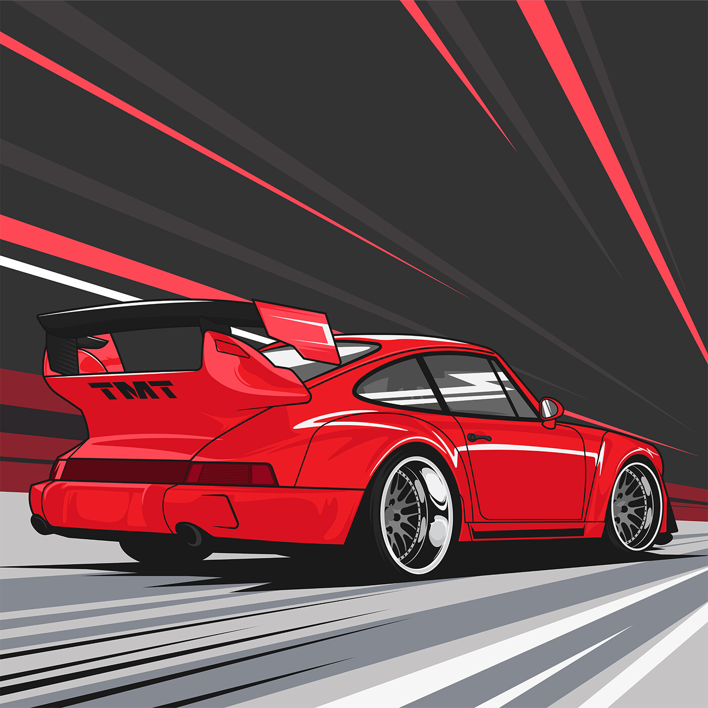 ArtStation - Porsche RWB
