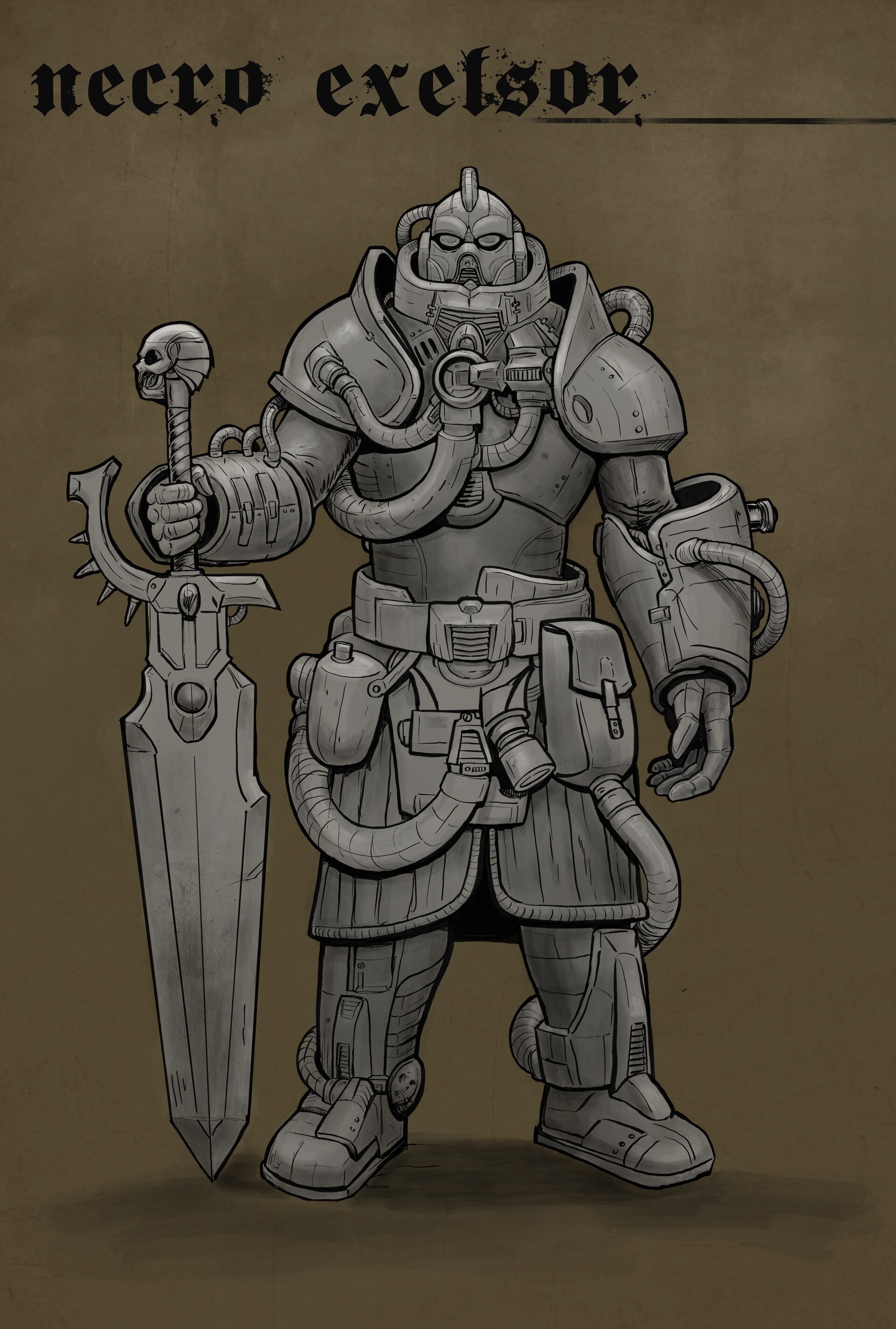 ArtStation - Warrior concept