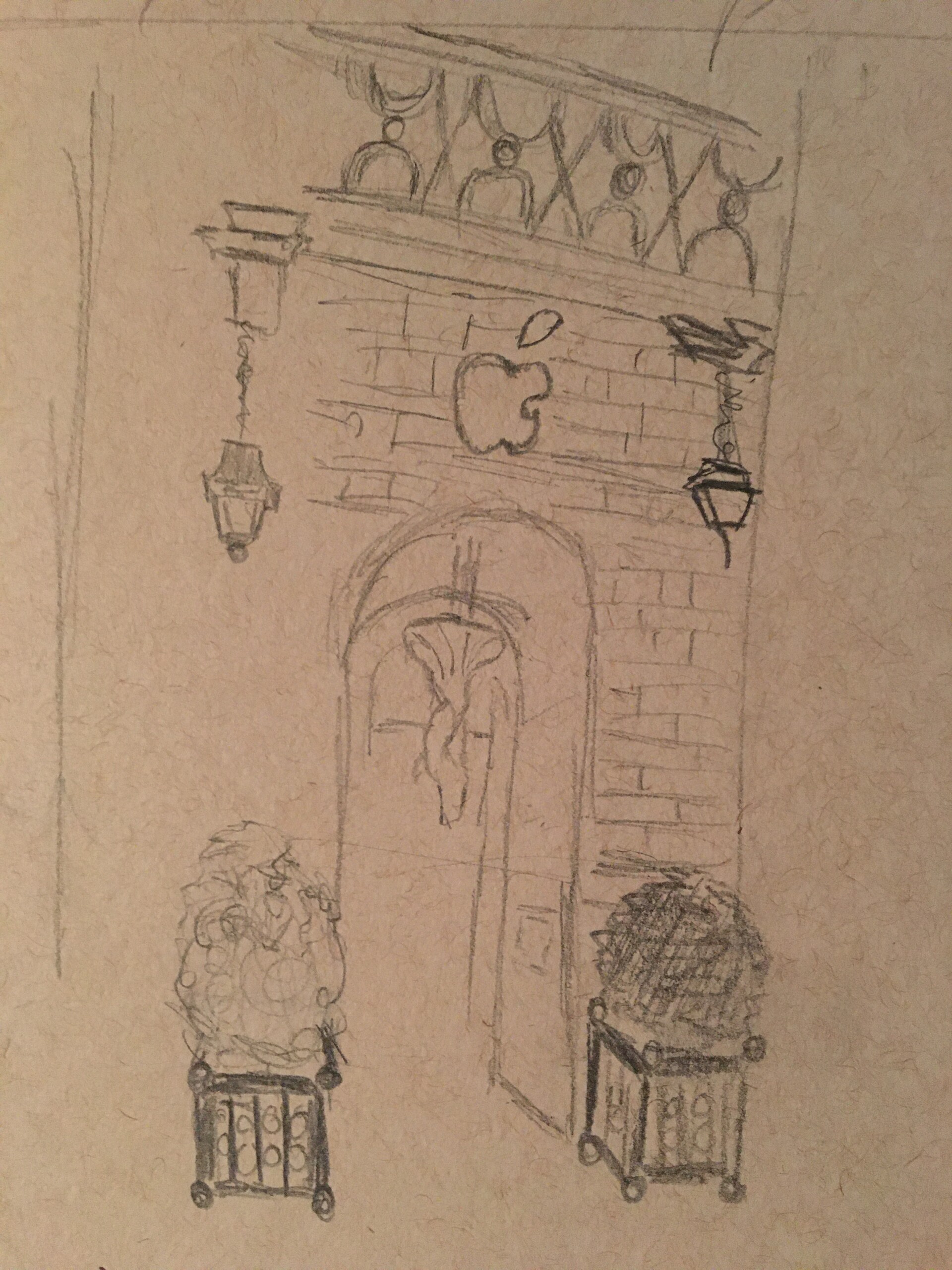 ArtStation - Fancy Apple store. Enjoy.