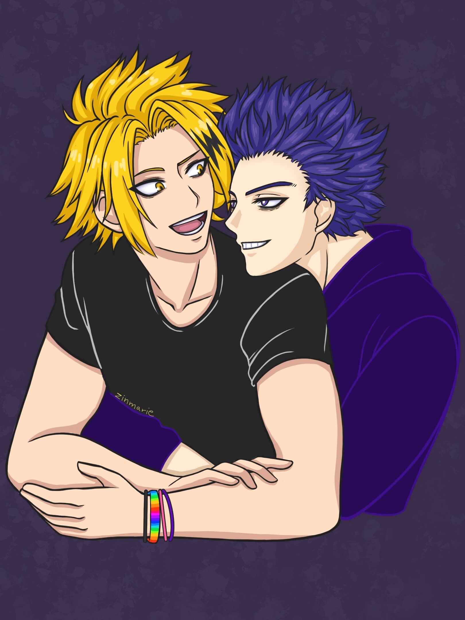Artstation Kaminari X Shinsou