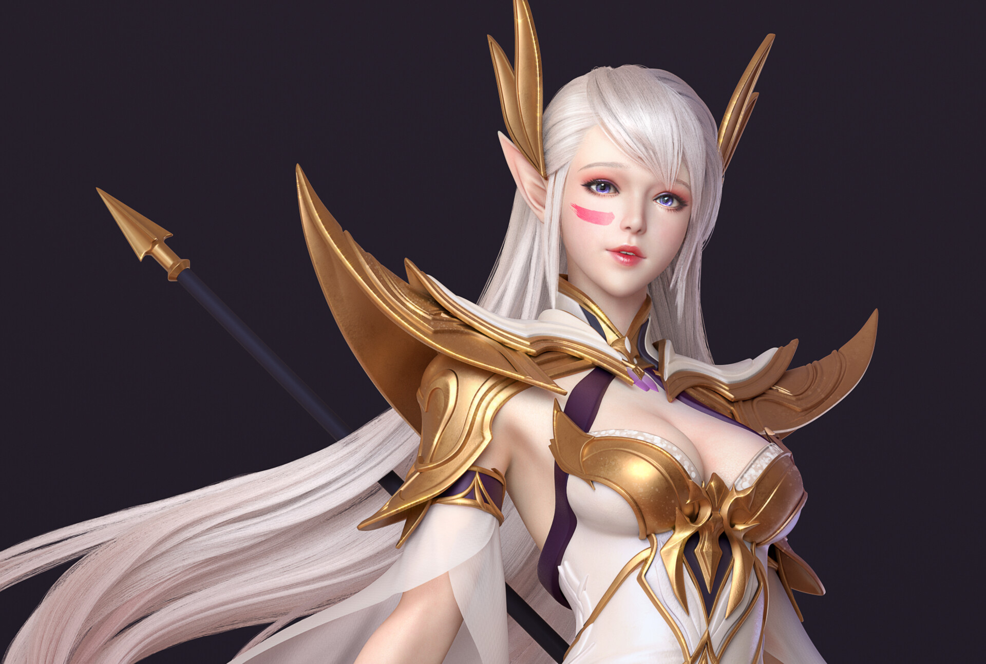 ABOUTCG - ABOUTCG美型2期蔡同学作品