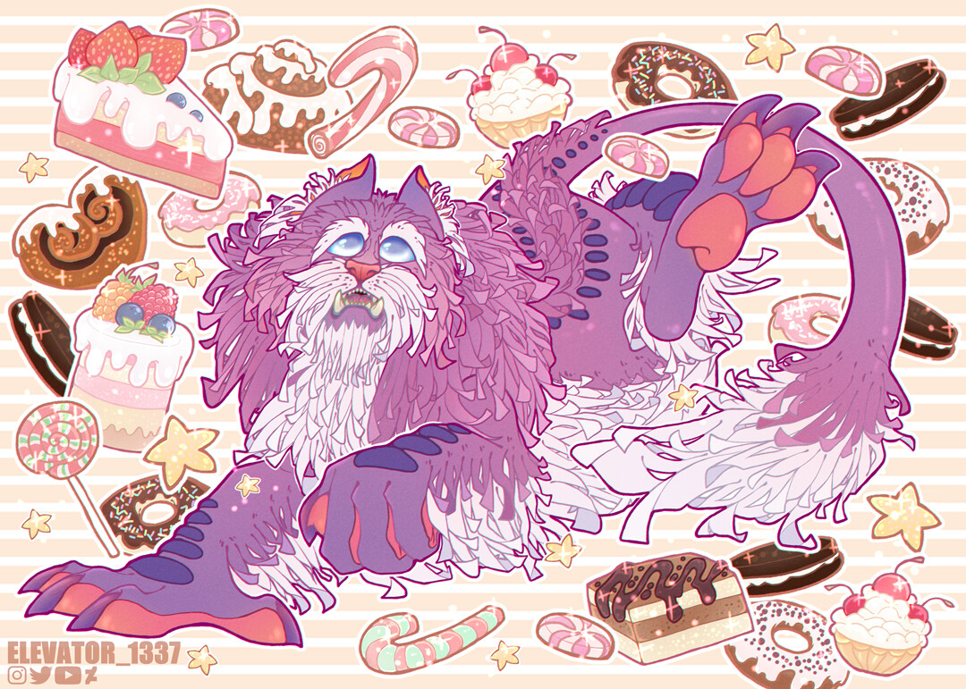 ArtStation - Candy eater