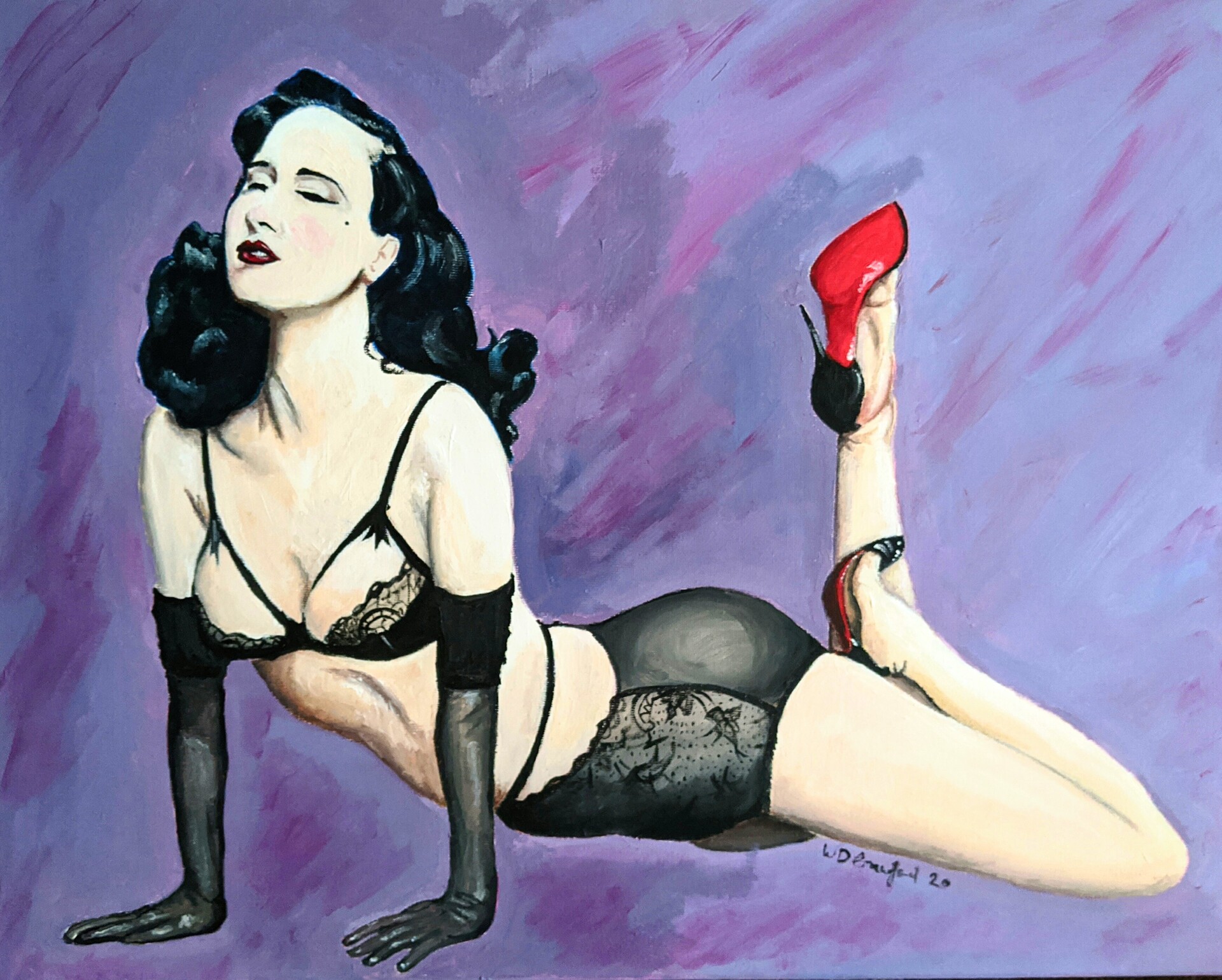 ArtStation - Dita Von Teese