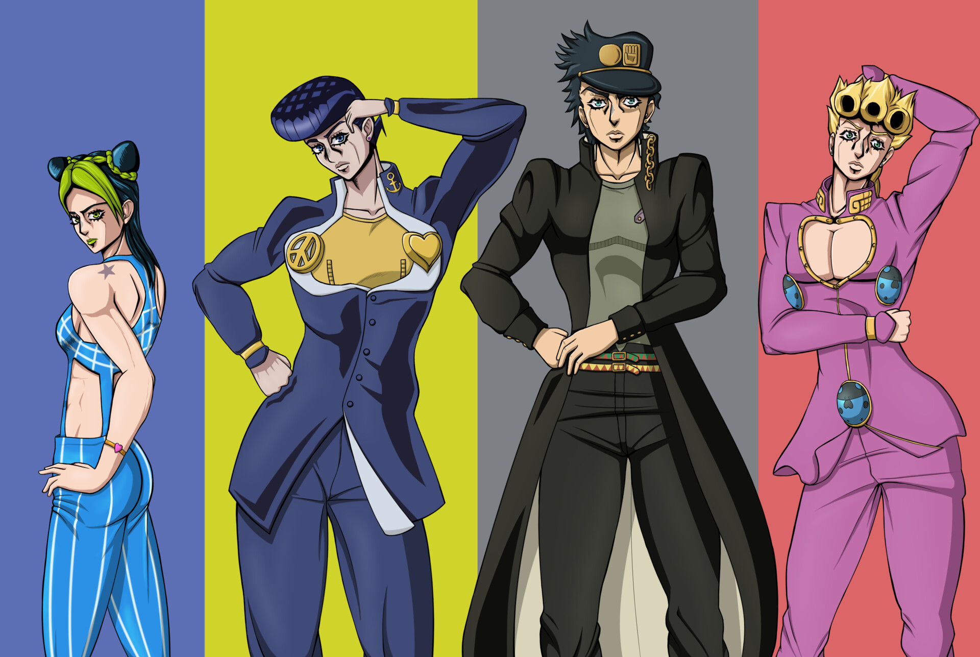 ArtStation - Joestar Family