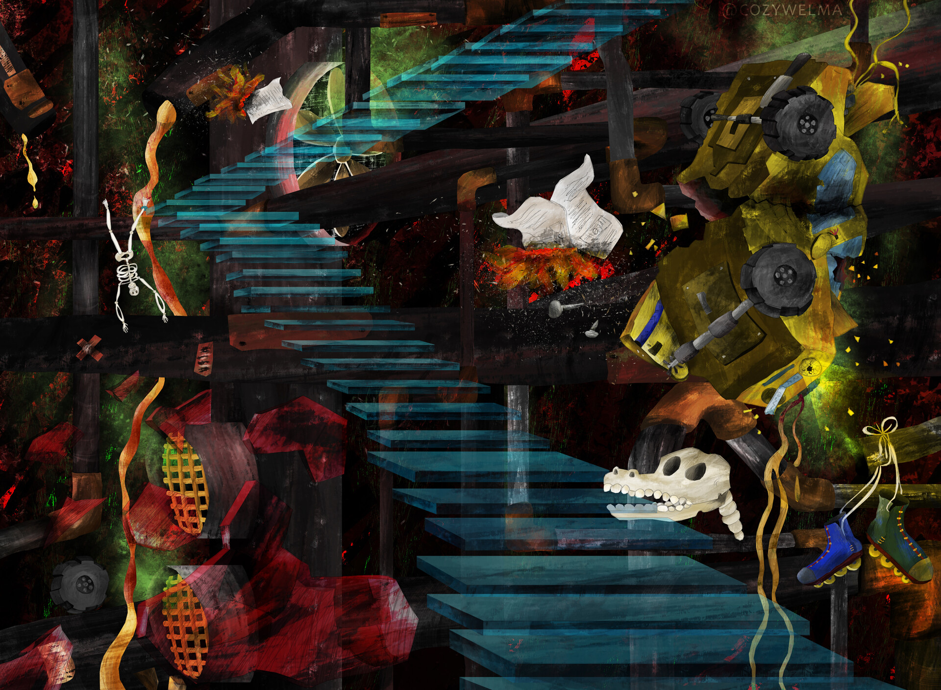 ArtStation - Stairway to hell