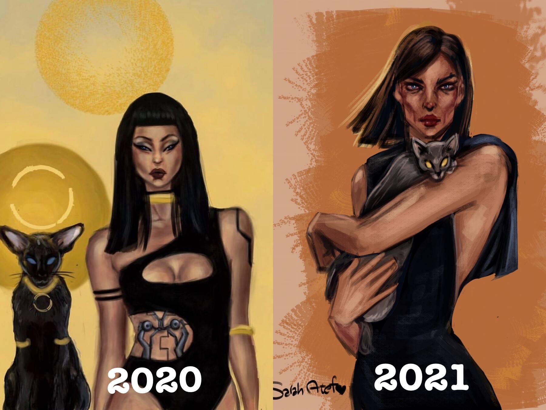 Sarah Atef - Goddess Bastet