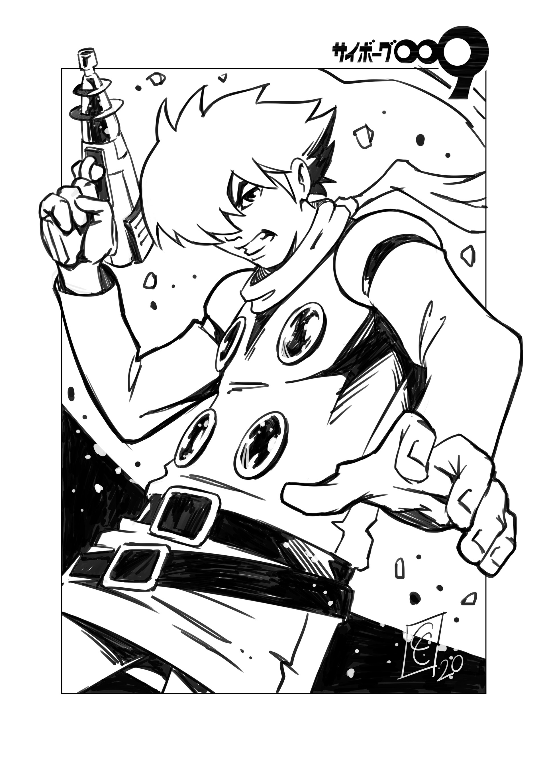 César Eduardo - Joe Shimamura / Cyborg 009