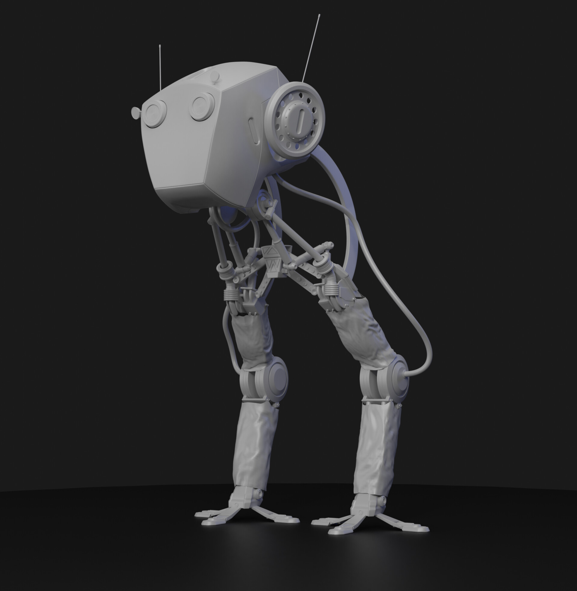 ArtStation - Soul in a robot, Emil Suleymanov