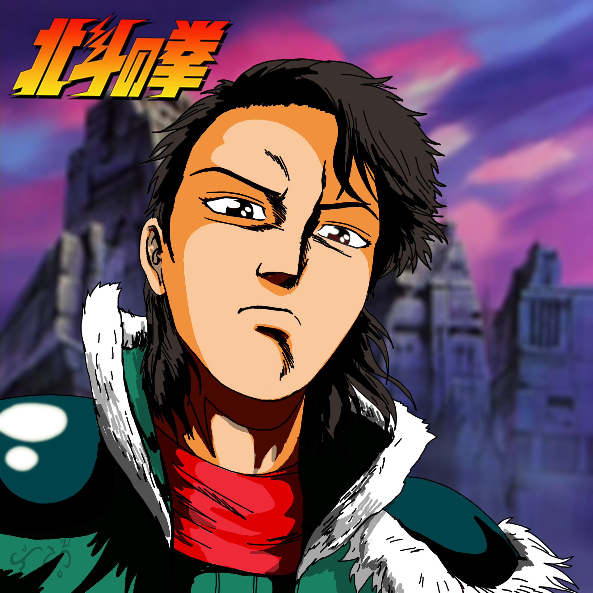 ArtStation - Tetsuo Hara's version