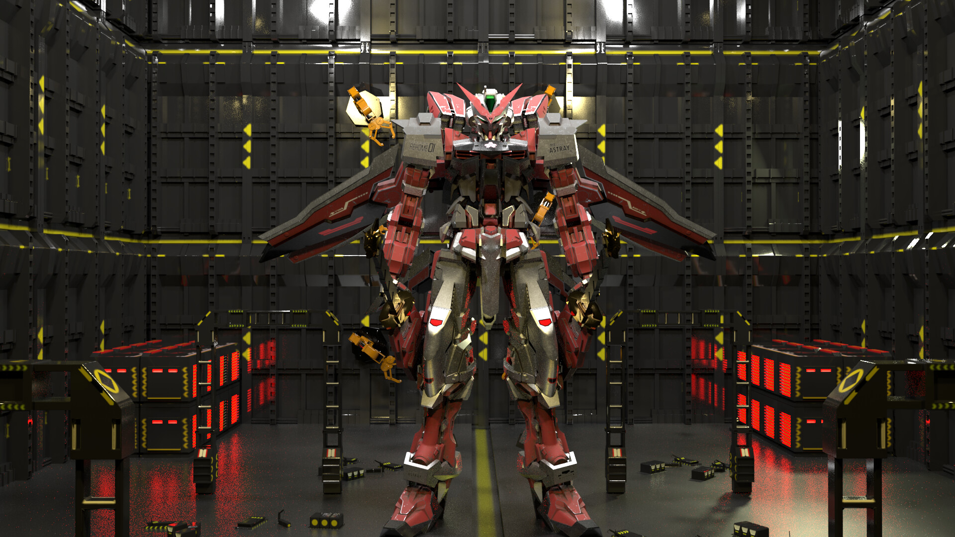 ArtStation - Red Frame Kai