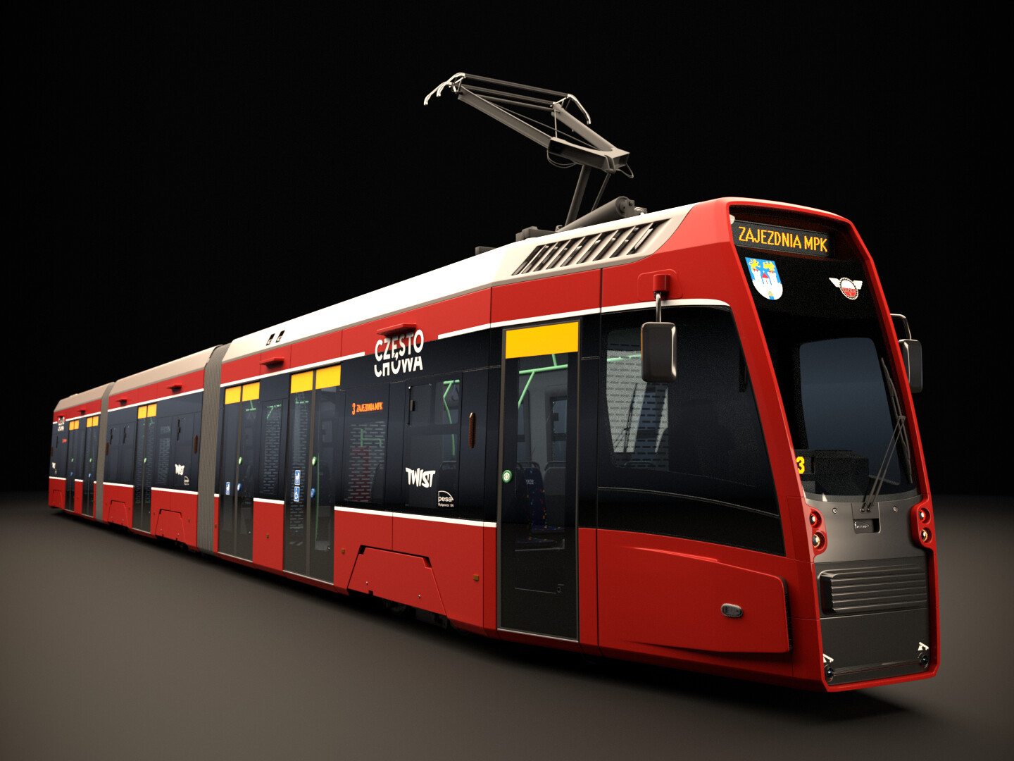 ArtStation - PESA 2010 N/2 - Modern tram