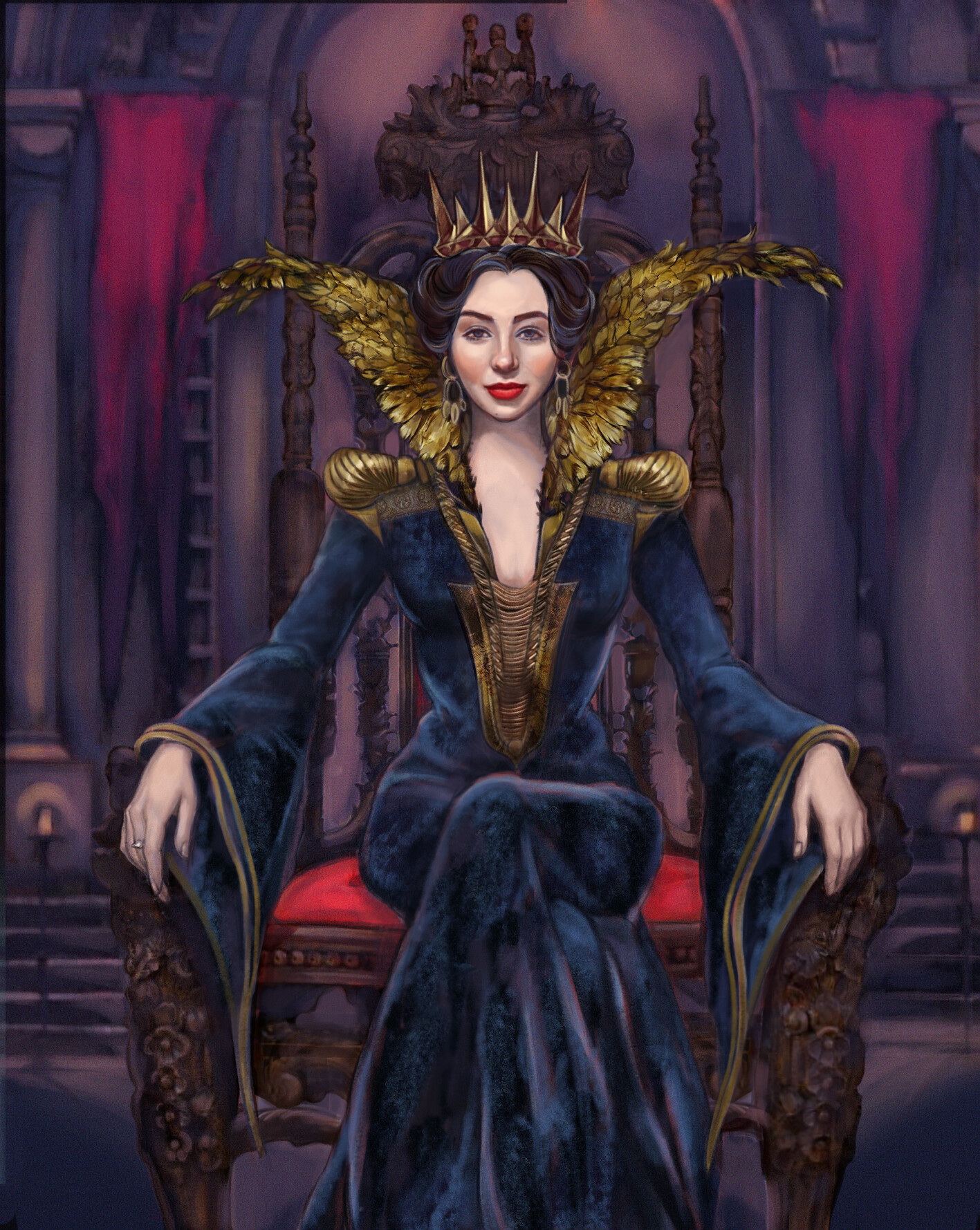 fantasy queen artwork